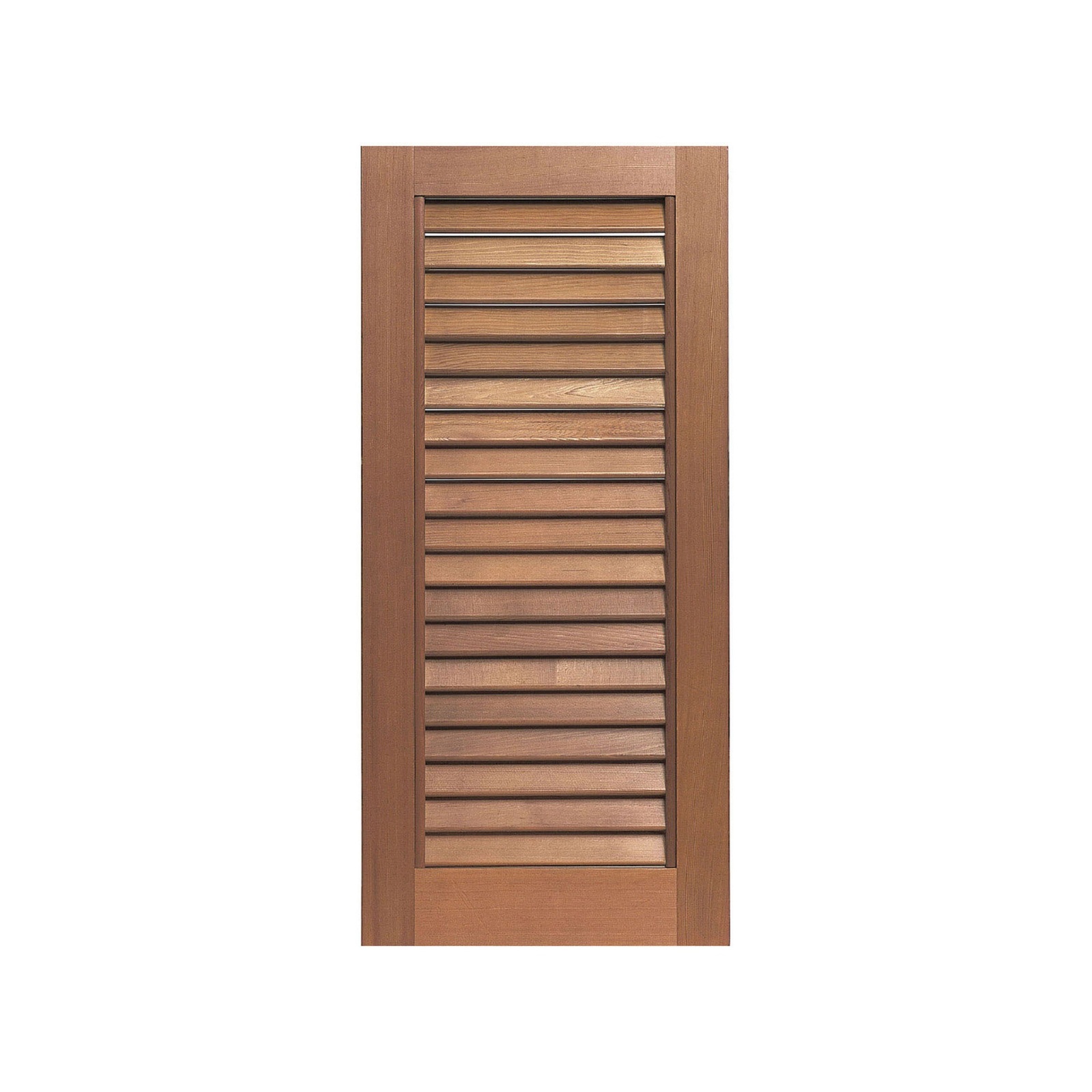 Parkwood 36mm Thick Mode Cedar Open Paint Shutter - Bunnings Australia