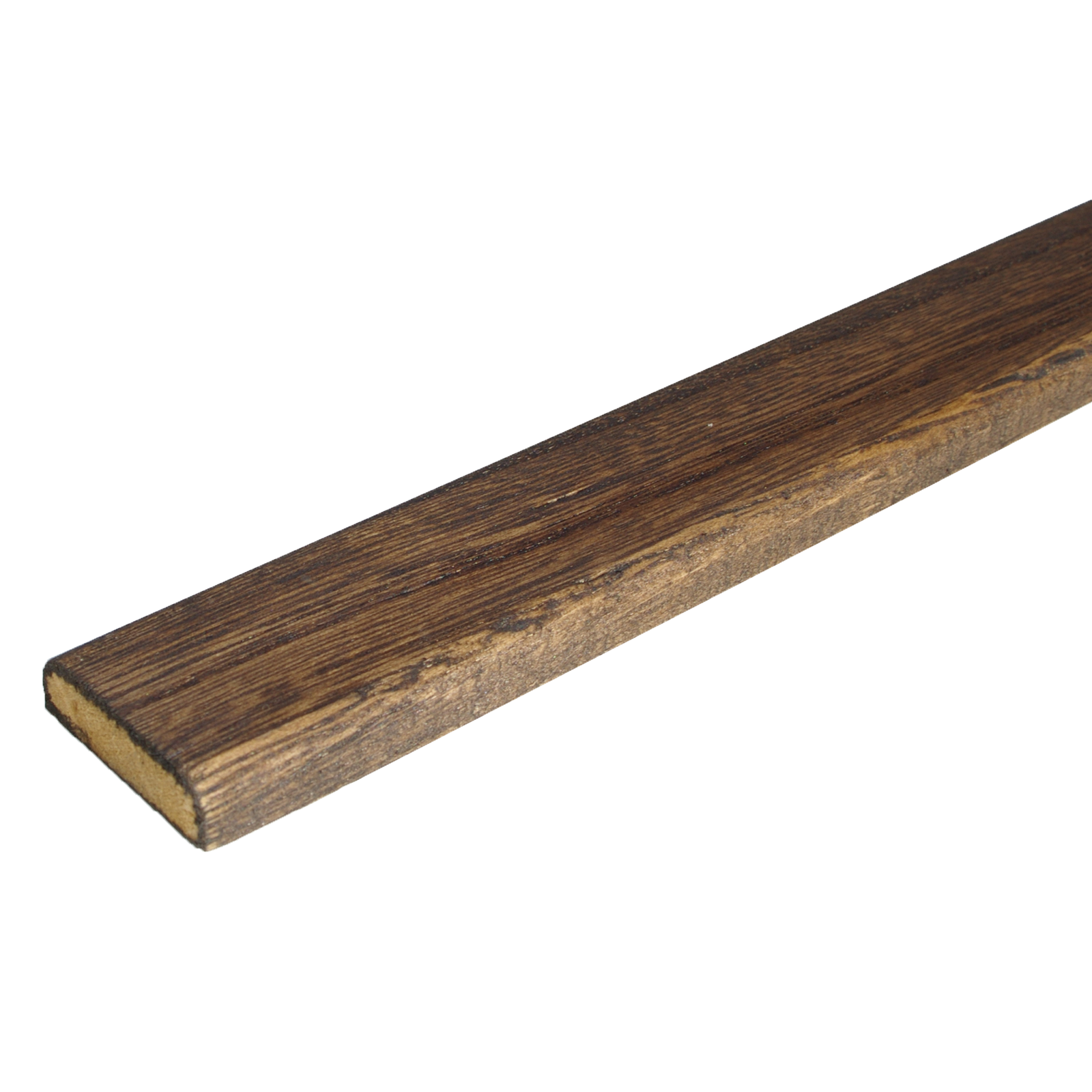 35 x 10mm 3.6m Lining Coverstrip Merbau Matt Stained Hardwood ...