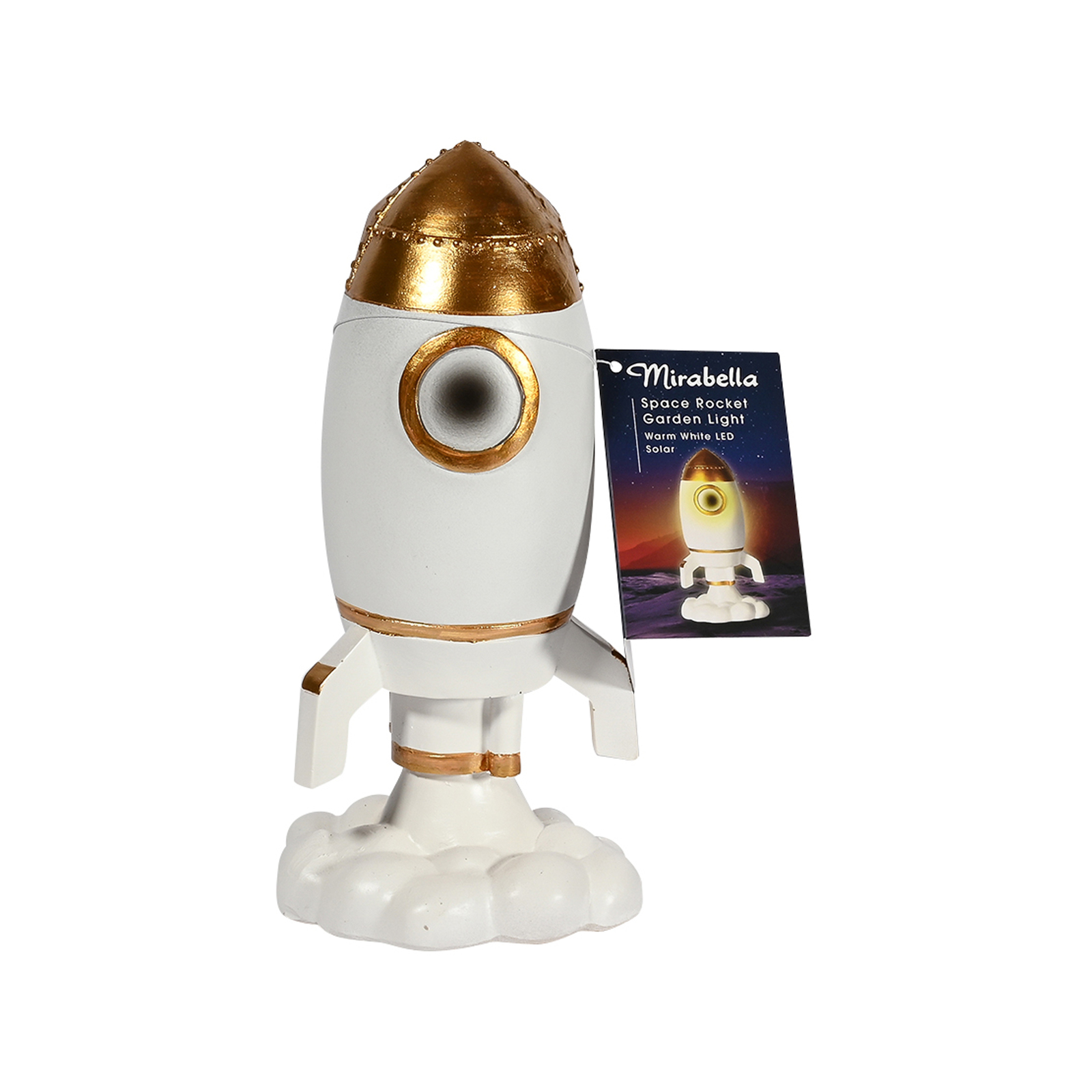 Mirabella Solar Space Rocket Garden Light - Bunnings Australia