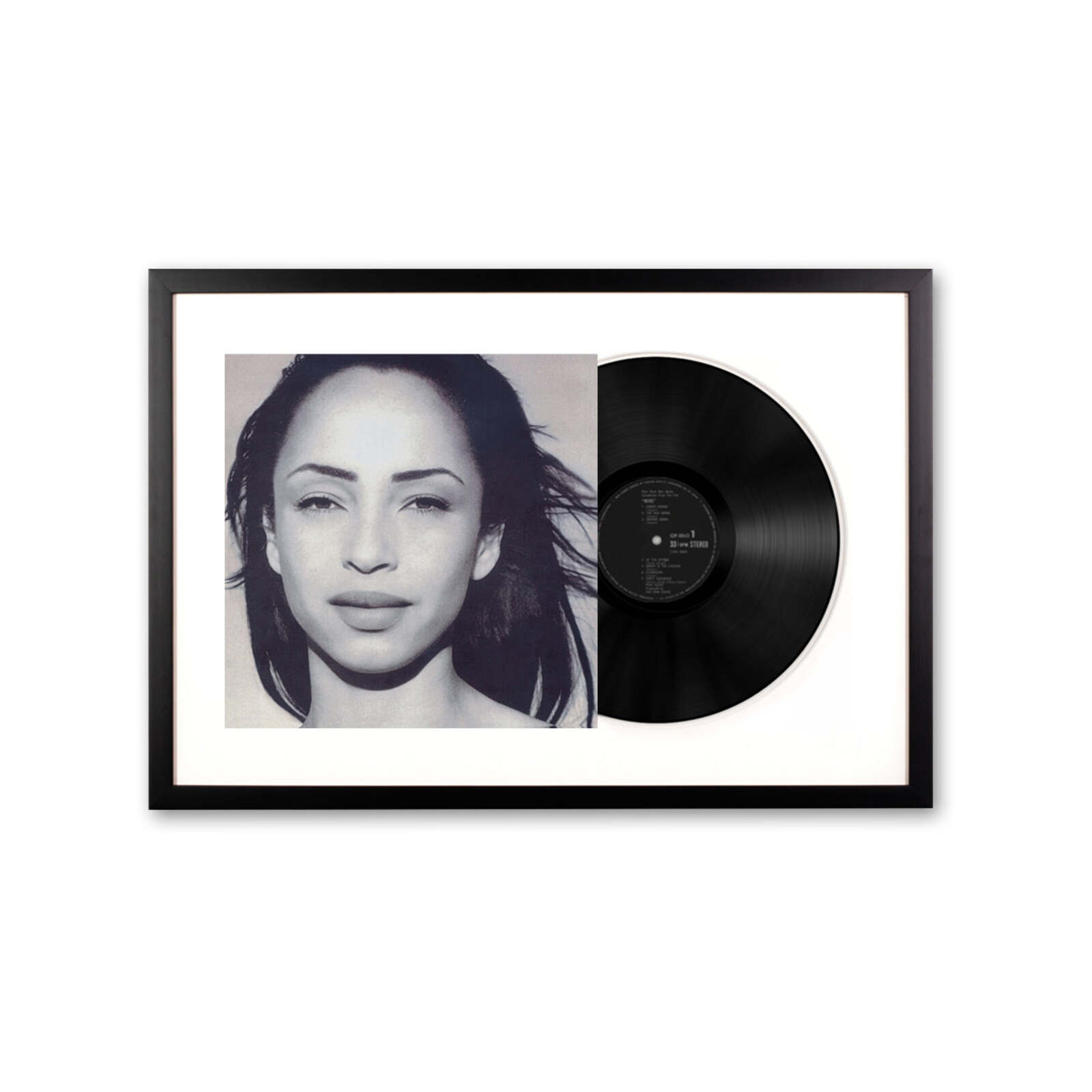 Framed Sade The Best Of Sade Vinyl Album Art - Bunnings Australia