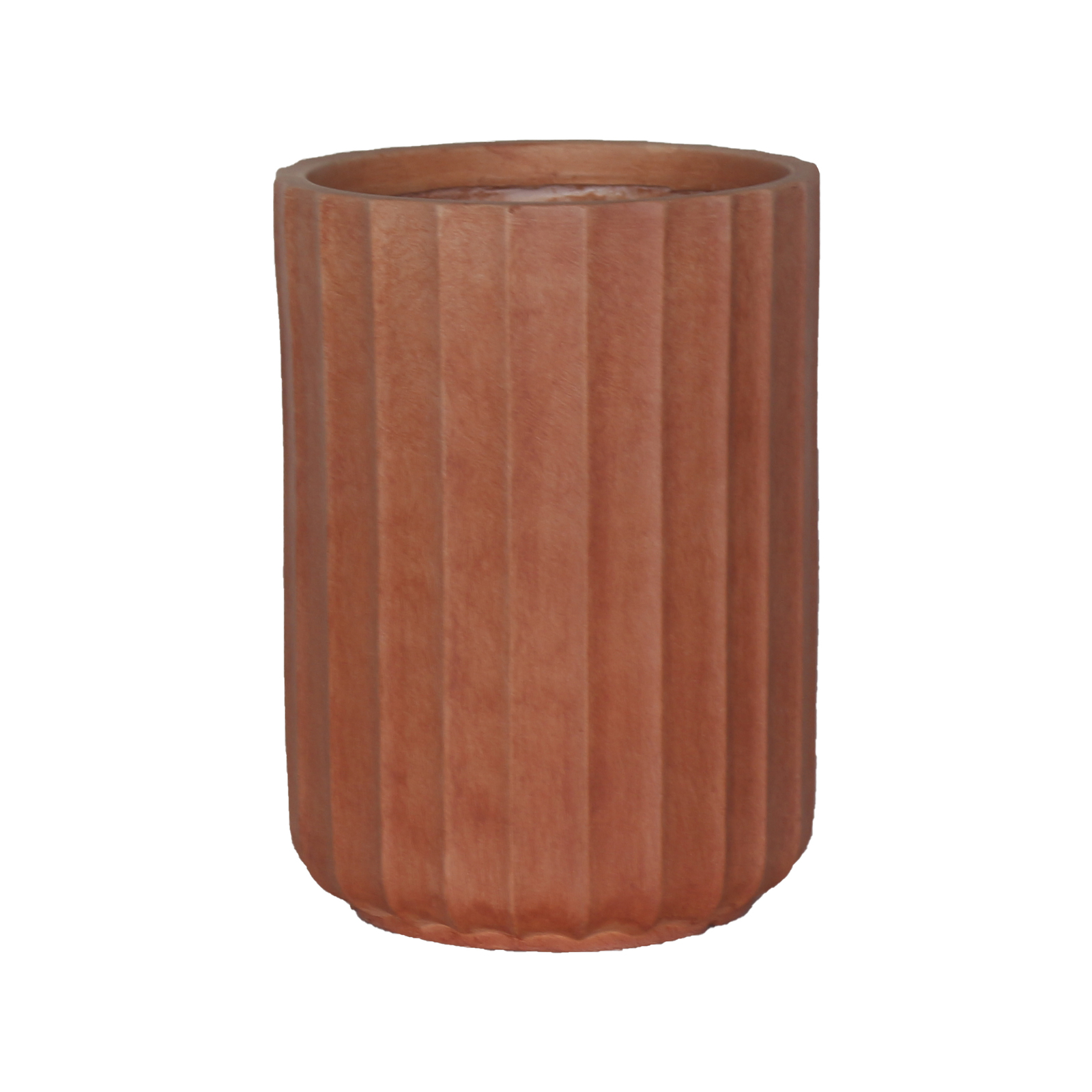 Tuscan Path 24cm Terracotta Otto Cylinder Pot - 240mm - Bunnings Australia