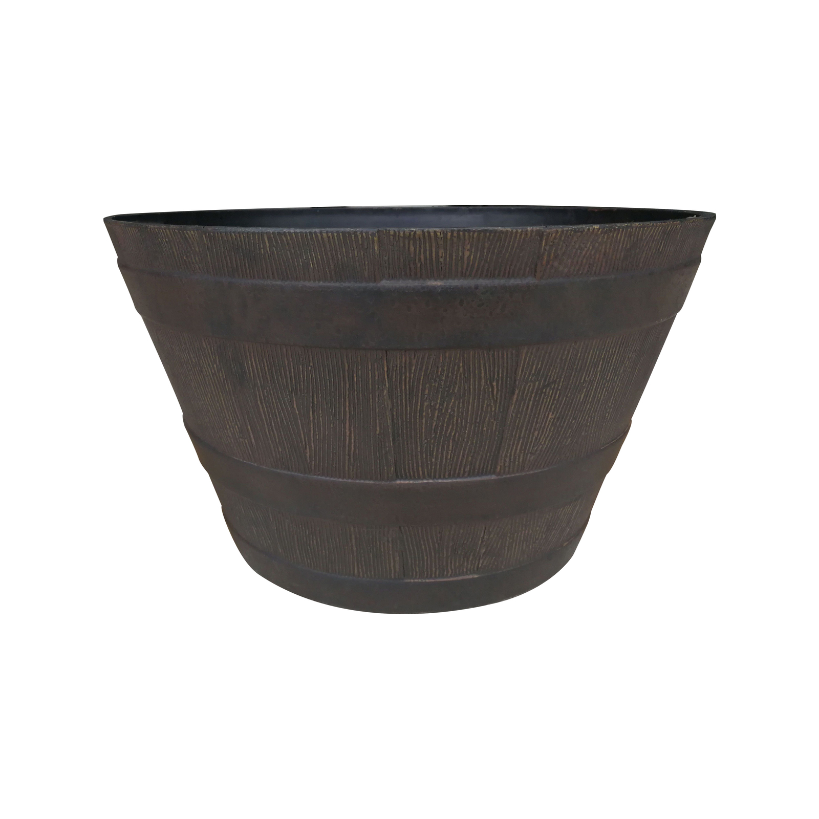Northcote Pottery 33cm Walnut Whiskey Barrel - Bunnings Australia