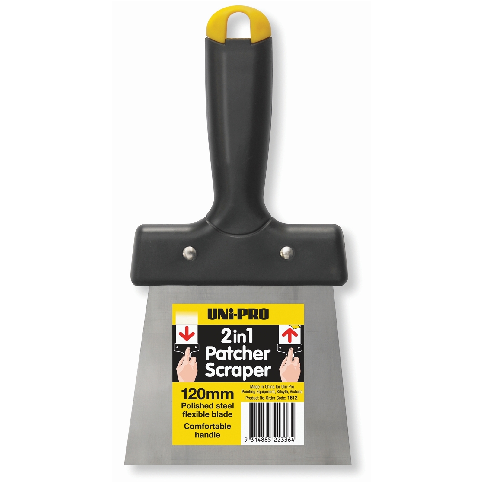 UNi-PRO 120mm 2 In 1 Patcher Scraper - Bunnings Australia