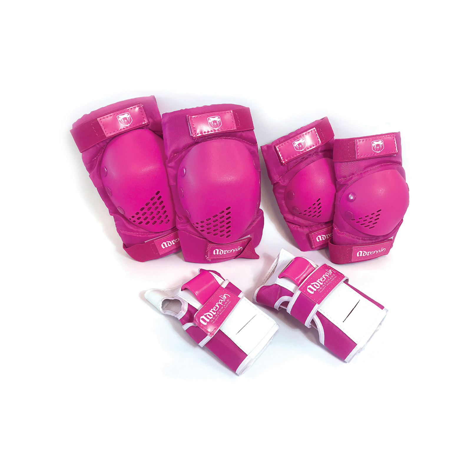 6pc Adrenalin Skate Protection Kit Child S Pink 4-10y - Bunnings Australia
