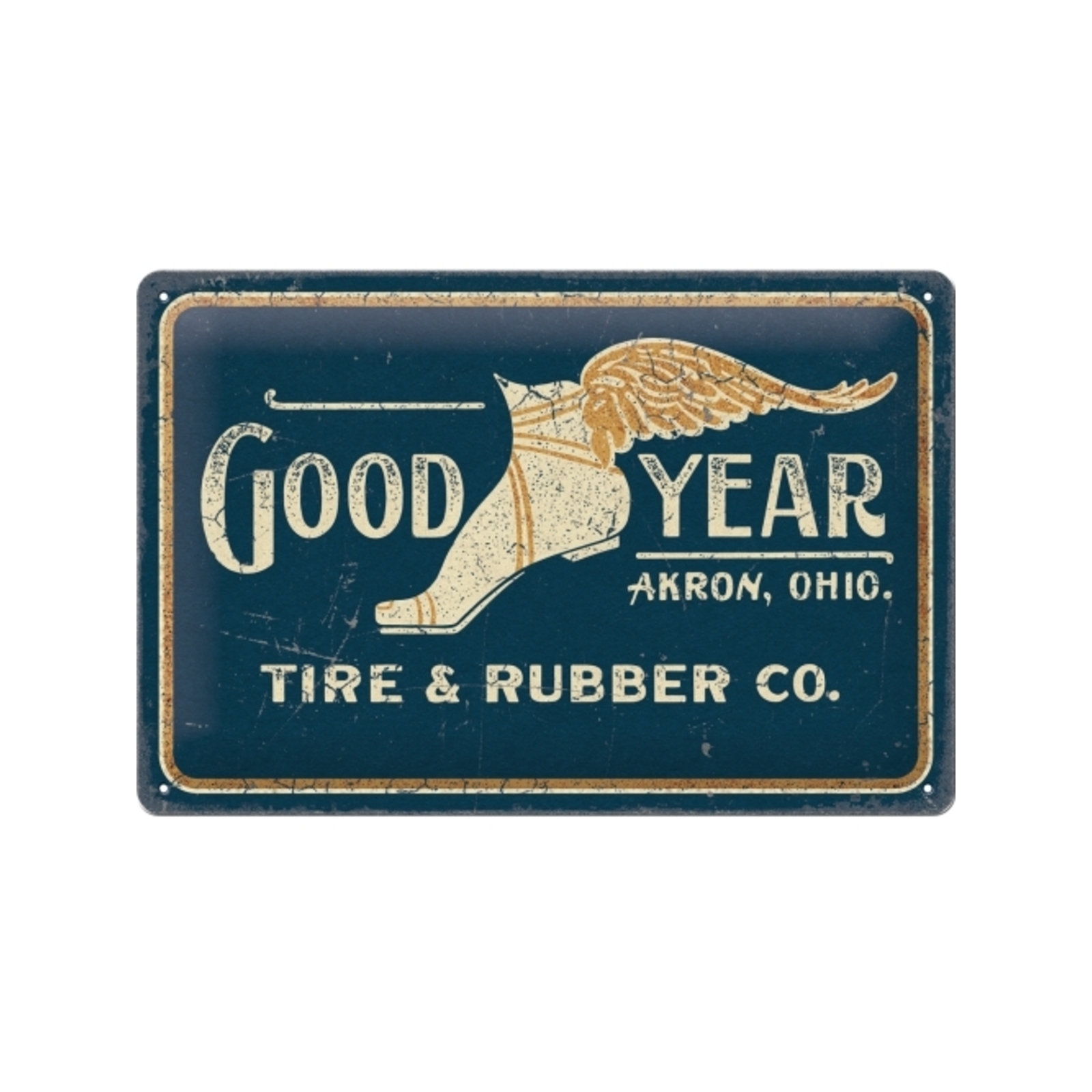 Nostalgic-Art 20x30cm Medium Sign Goodyear Wing Foot Long - Bunnings ...