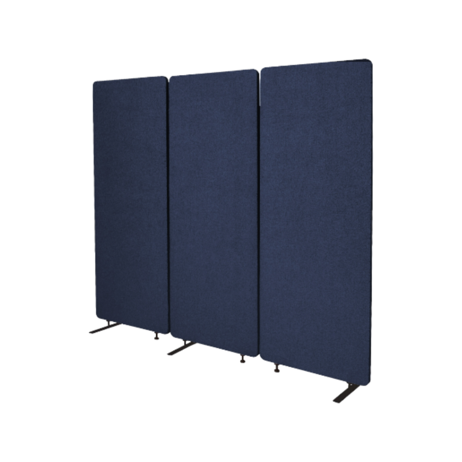Z I P Acoustic Divider Screen - 3 Panels - 1650x1830x28mm Marine ...