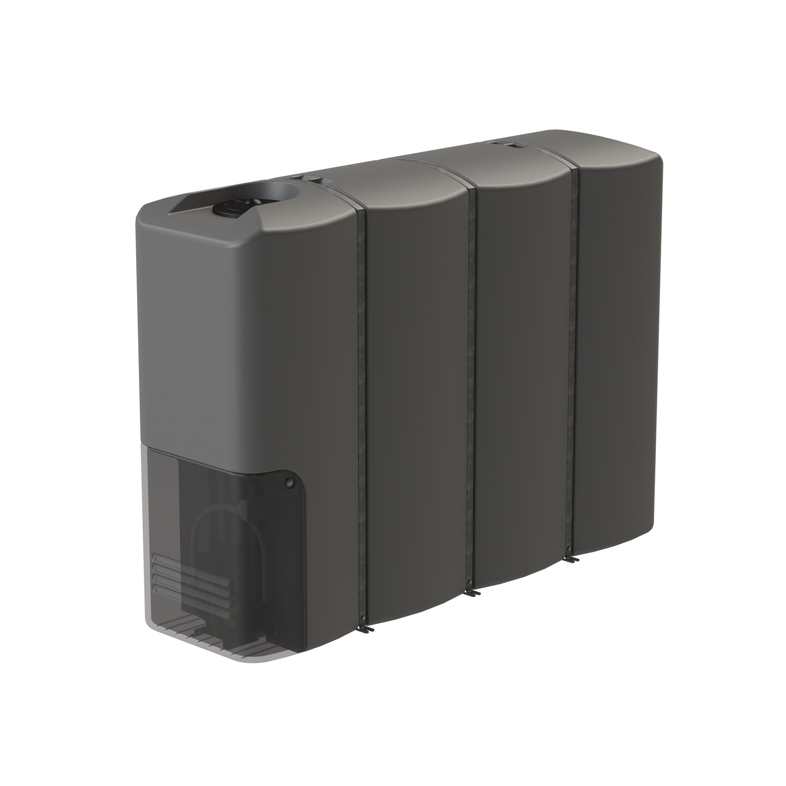 Promax Slimline Water Tank & Pump Combo - 5000L - Dark Grey - Bunnings New Zealand