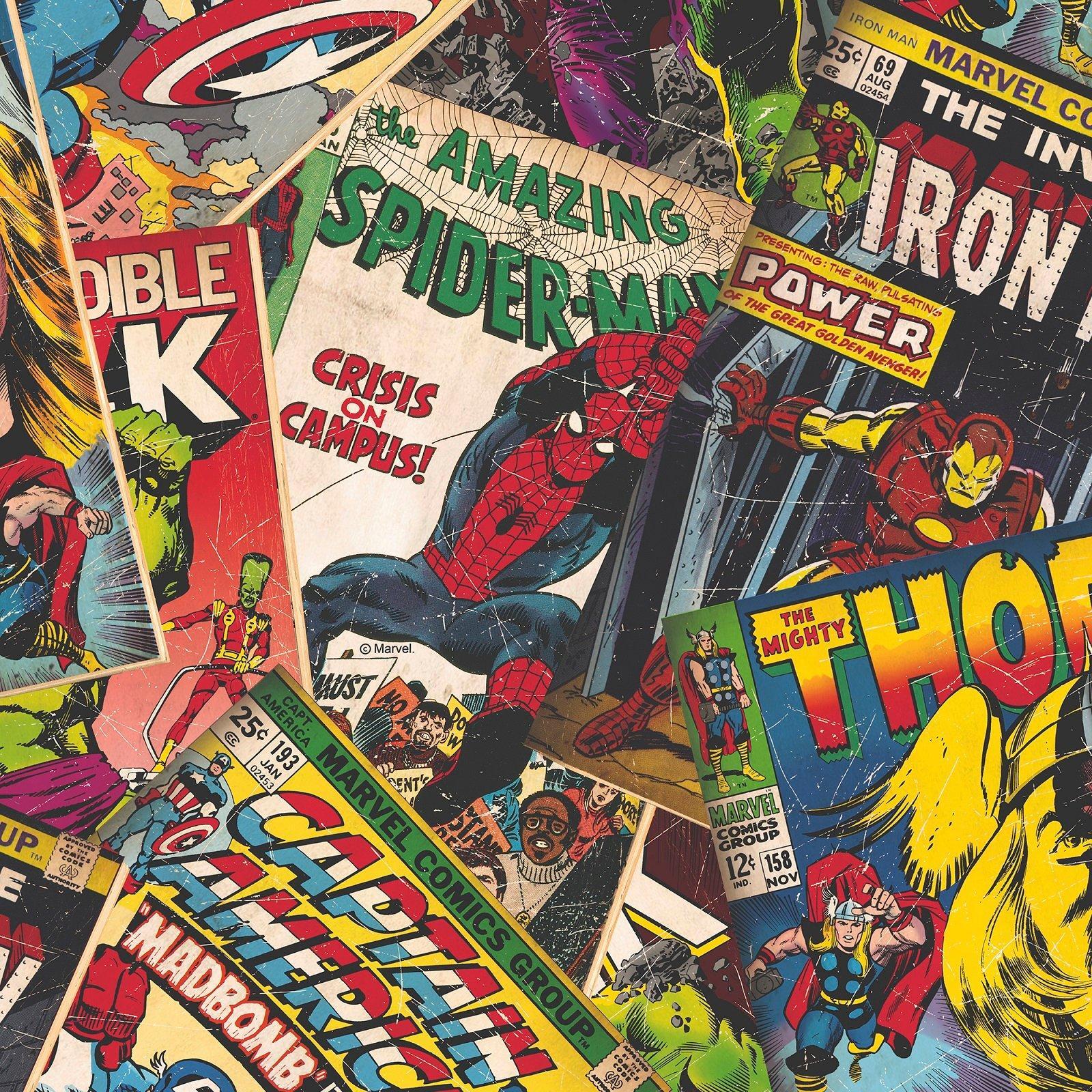 Avengers Comic Strip Wallpaper
