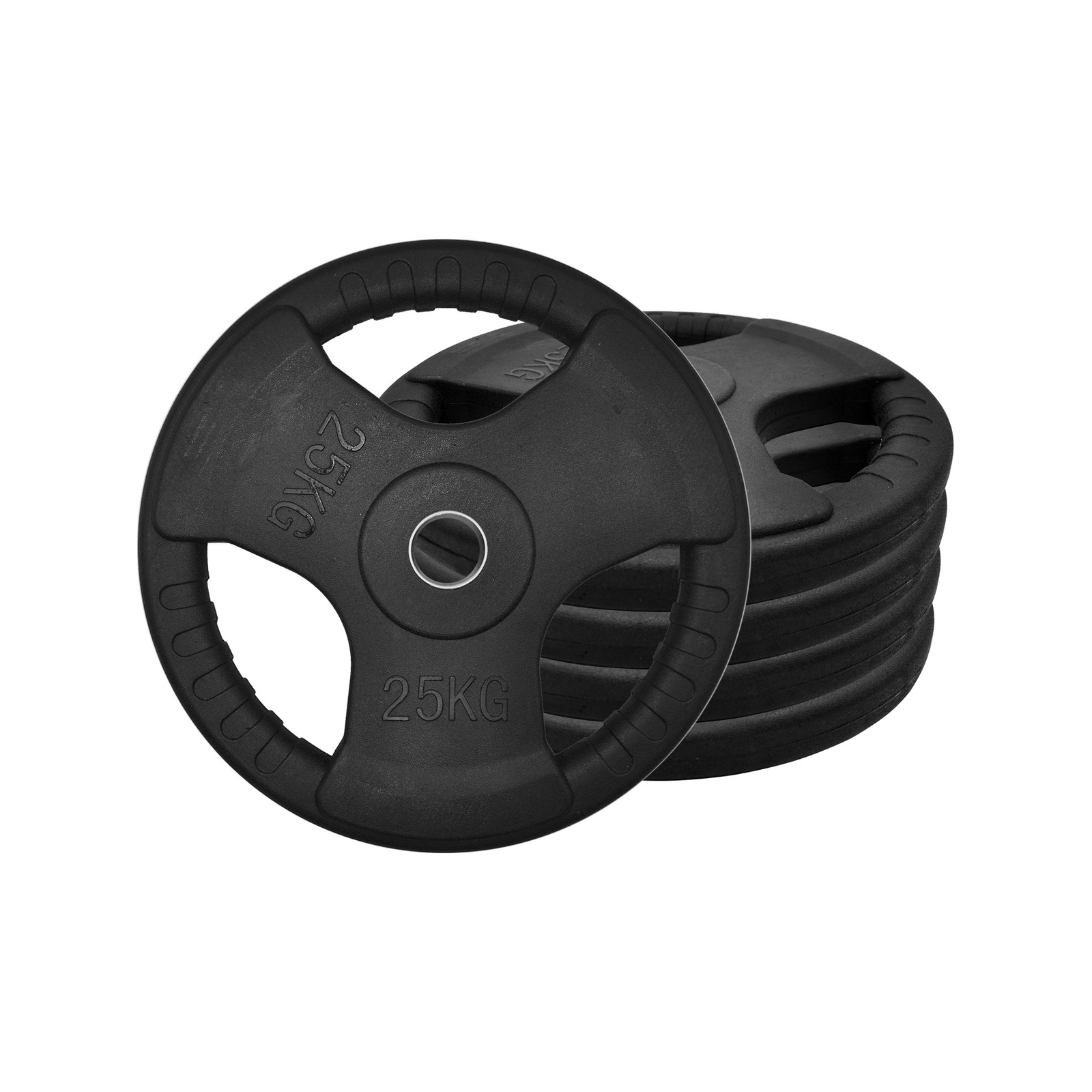 100kg Olympic Weight Plate 25kg x 4 Set - Bunnings Australia