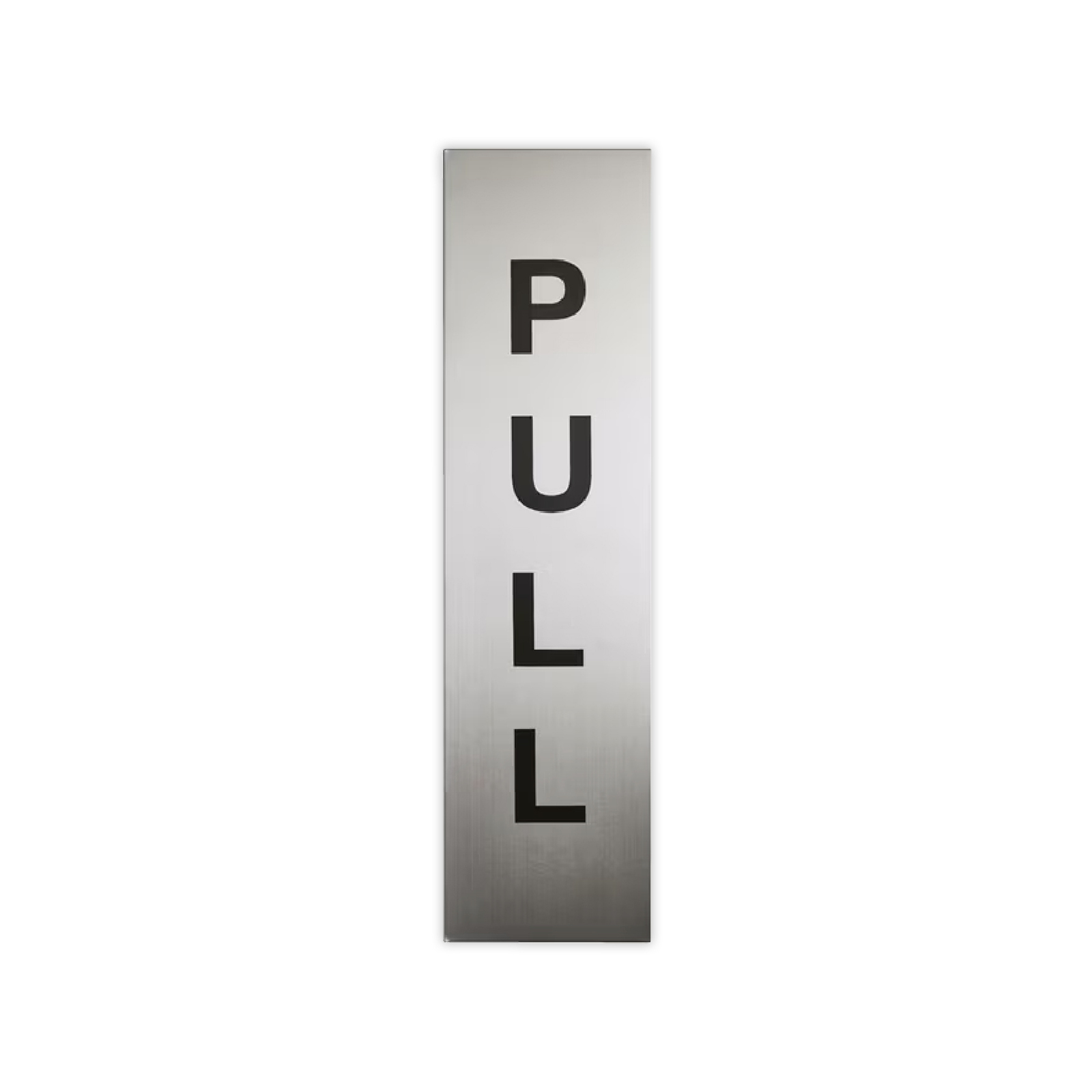 Sandleford 200 x 50mm Stainless Steel Pull Sign - Bunnings Australia