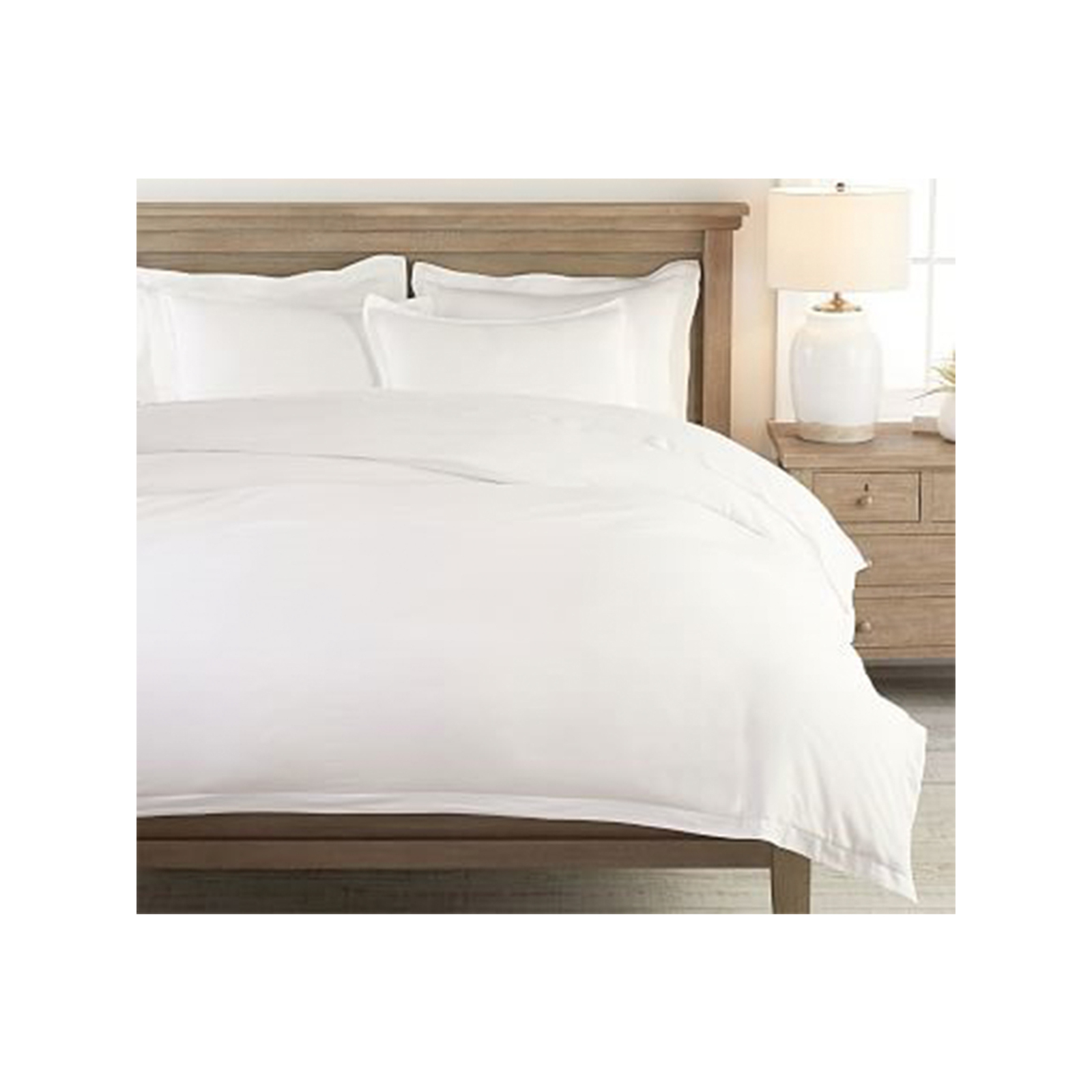 Jason Commercial Single Bed Crisp Quilt Cover Tailored 140x210cm White ...