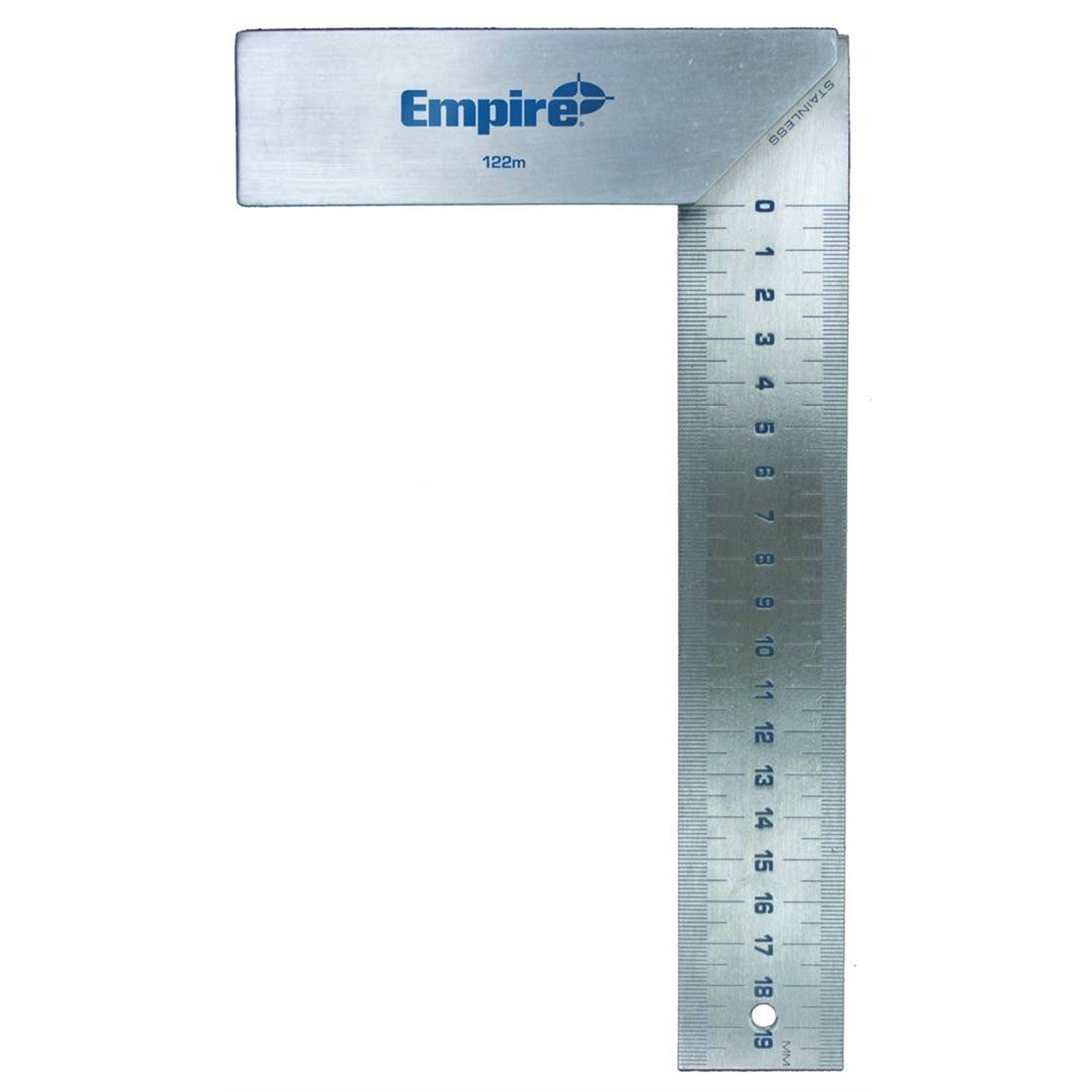 Empire 200mm Stainless Steel Try Square - Bunnings Australia