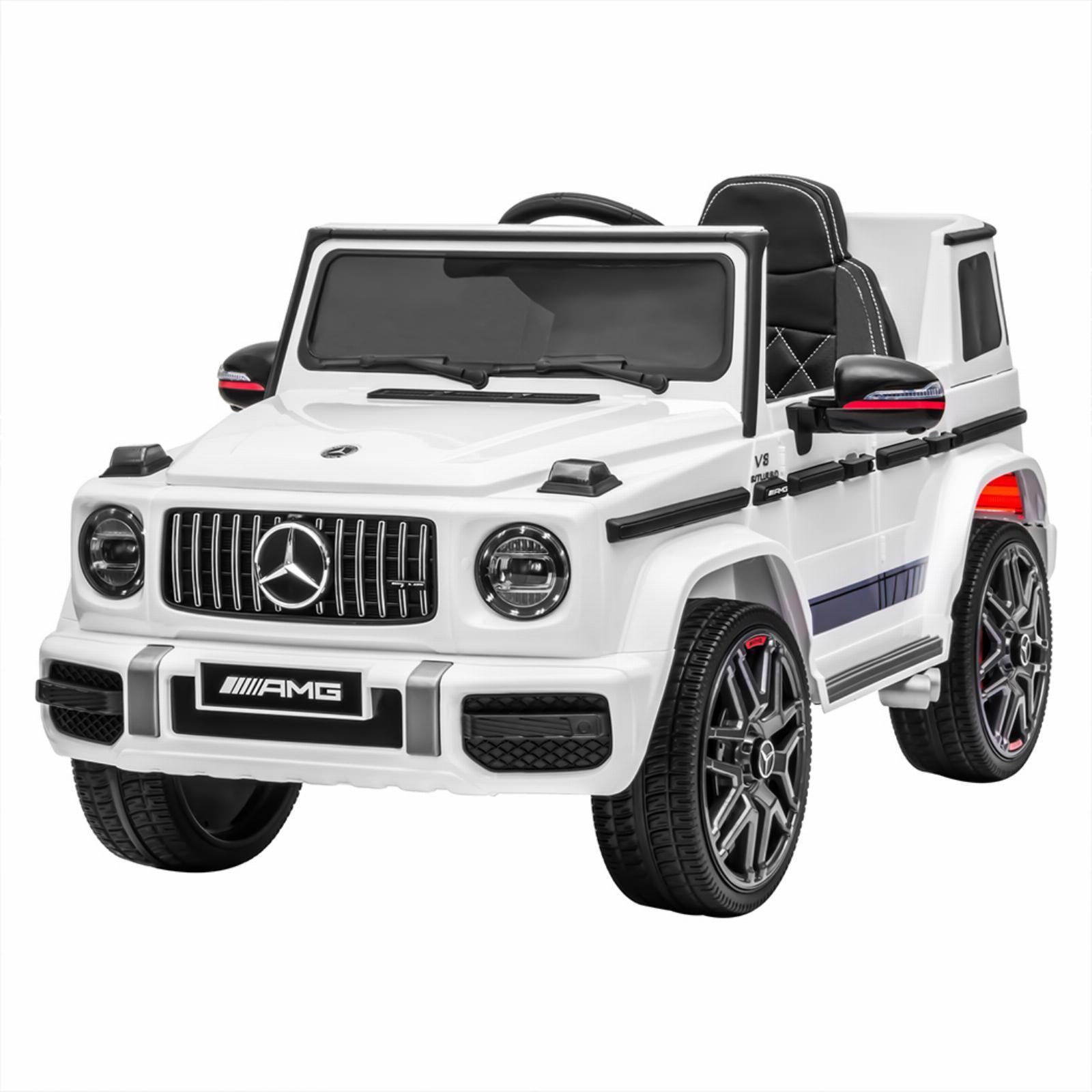Kids Ride On Car 12V Battery Mercedes-Benz Licensed AMG G63 Toy Remote ...