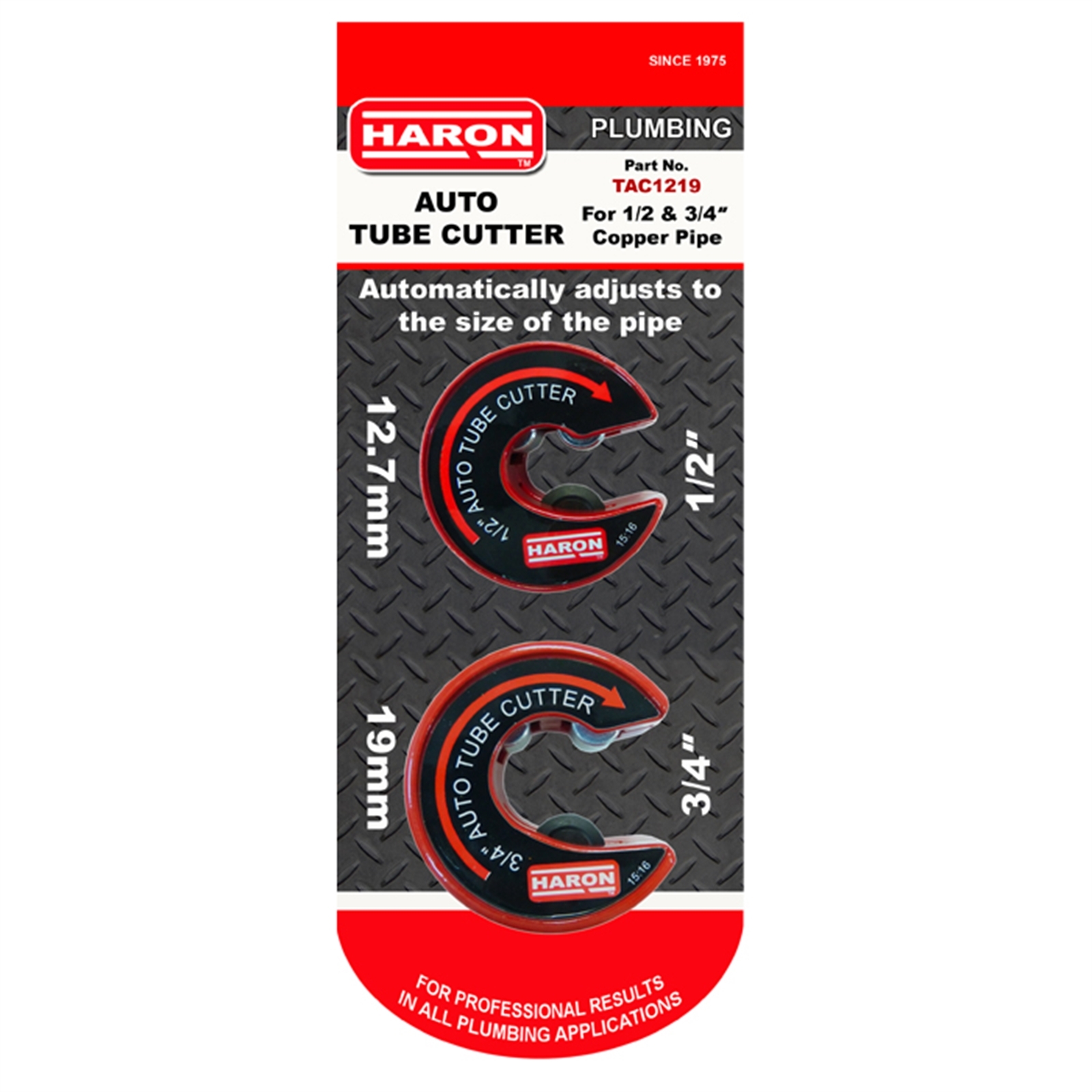 Haron 1 / 2 And 3 / 4" Tube Cutter Combo Pack - Bunnings Australia