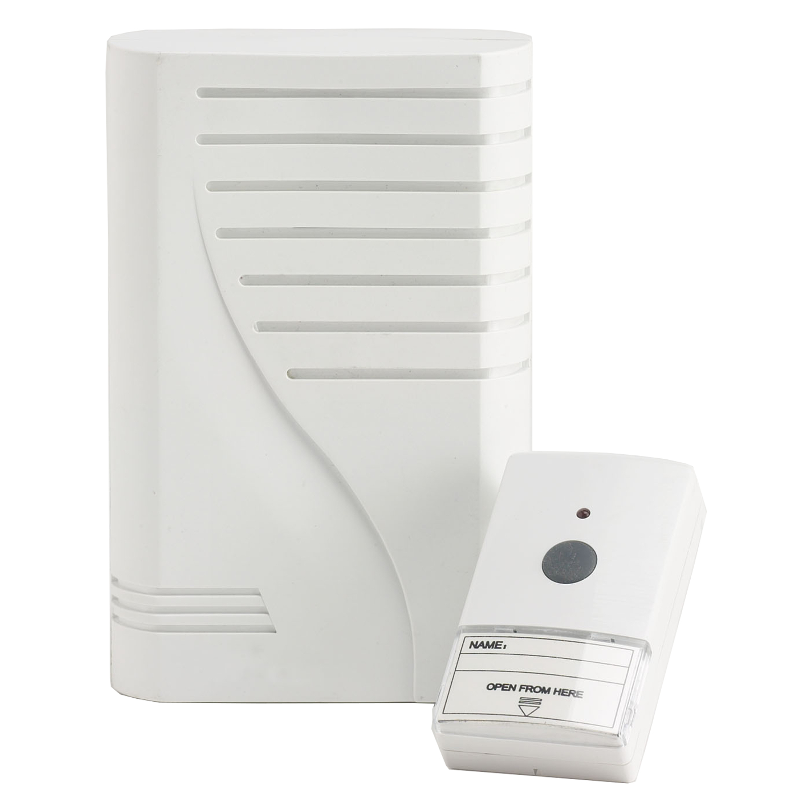 HPM Battery Operated Door Chime Long Range - White - Bunnings New Zealand