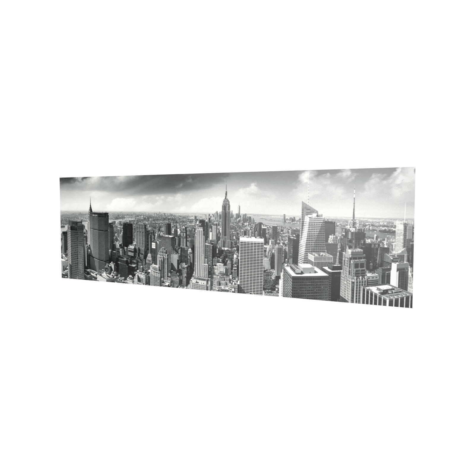 Bellessi 650mm x 595mm x 5mm Motiv Glass Filler Panel - Skyline ...