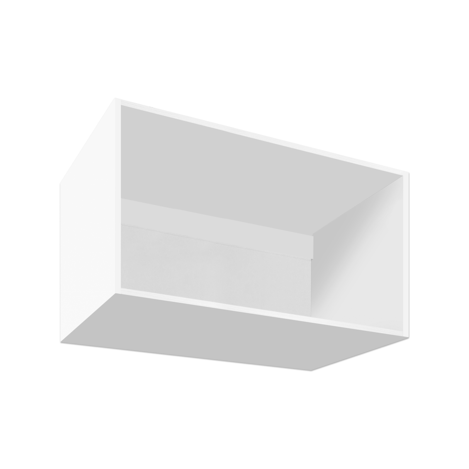 Bedford 900mm White 2 Door Wardrobe Topper Shell - Bunnings Australia