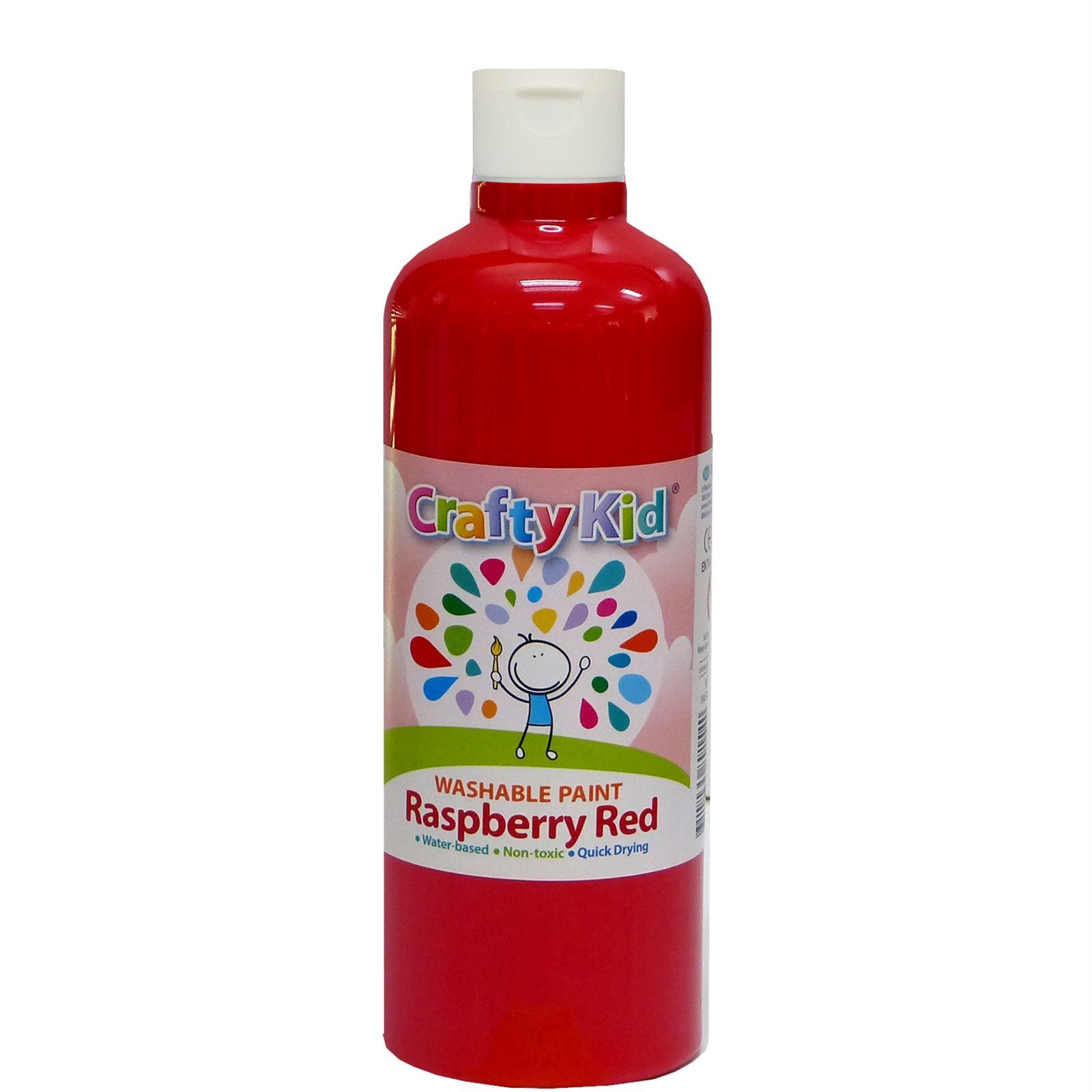 Boyle 500ml Raspberry Red Crafty Kid Washable Paint - Bunnings Australia