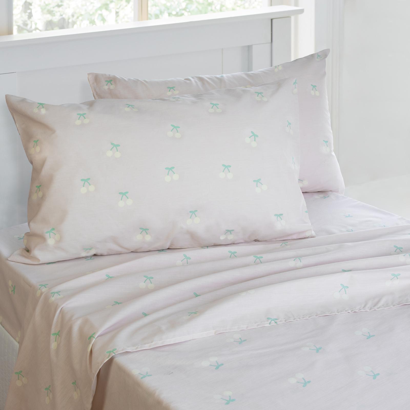 Jelly Bean Kids Merideth Printed Double Bed Sheet Set Lilac - Bunnings ...