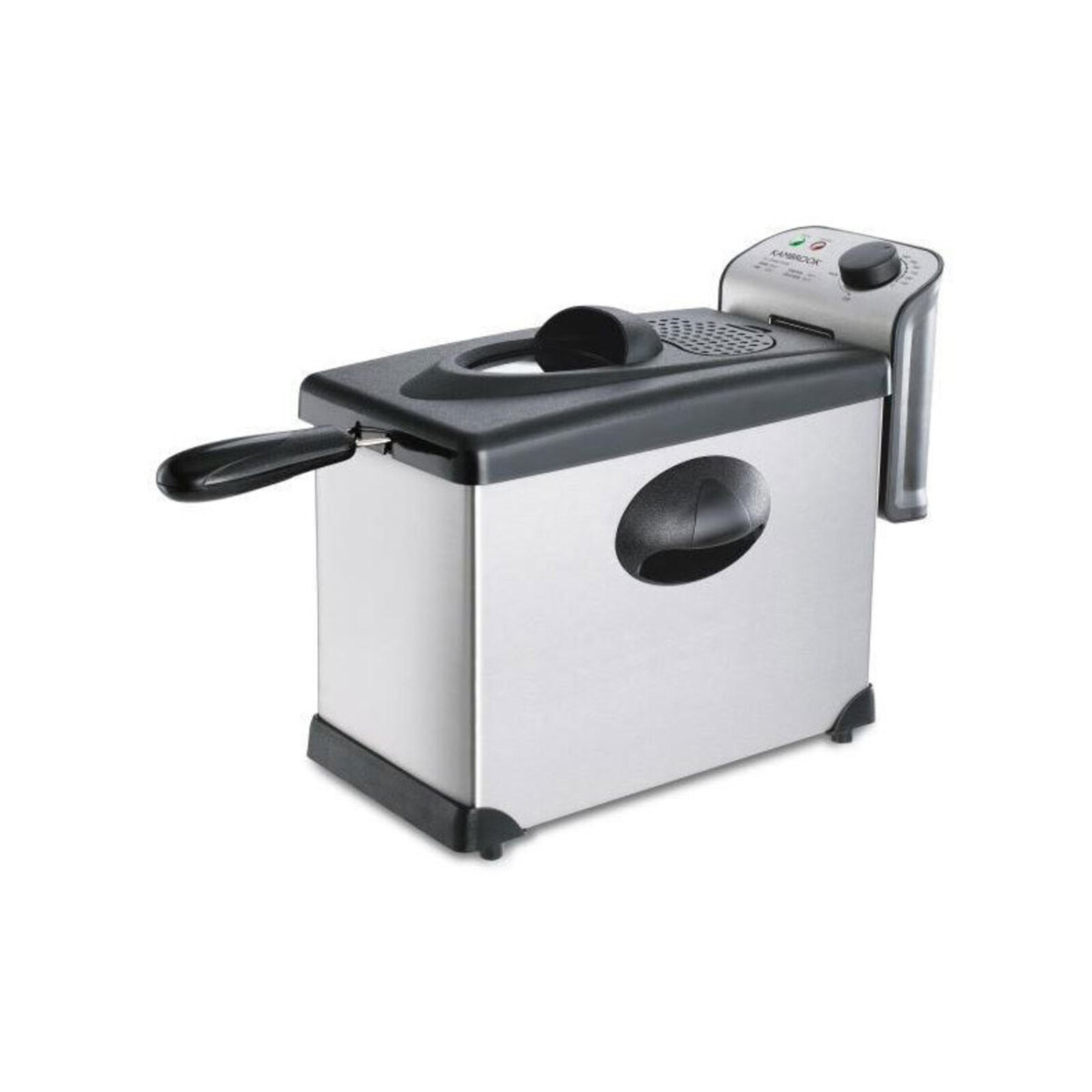 Kambrook 2200W 4L Stainless Steel Electric Deep Oil Fryer/Frying Chips ...