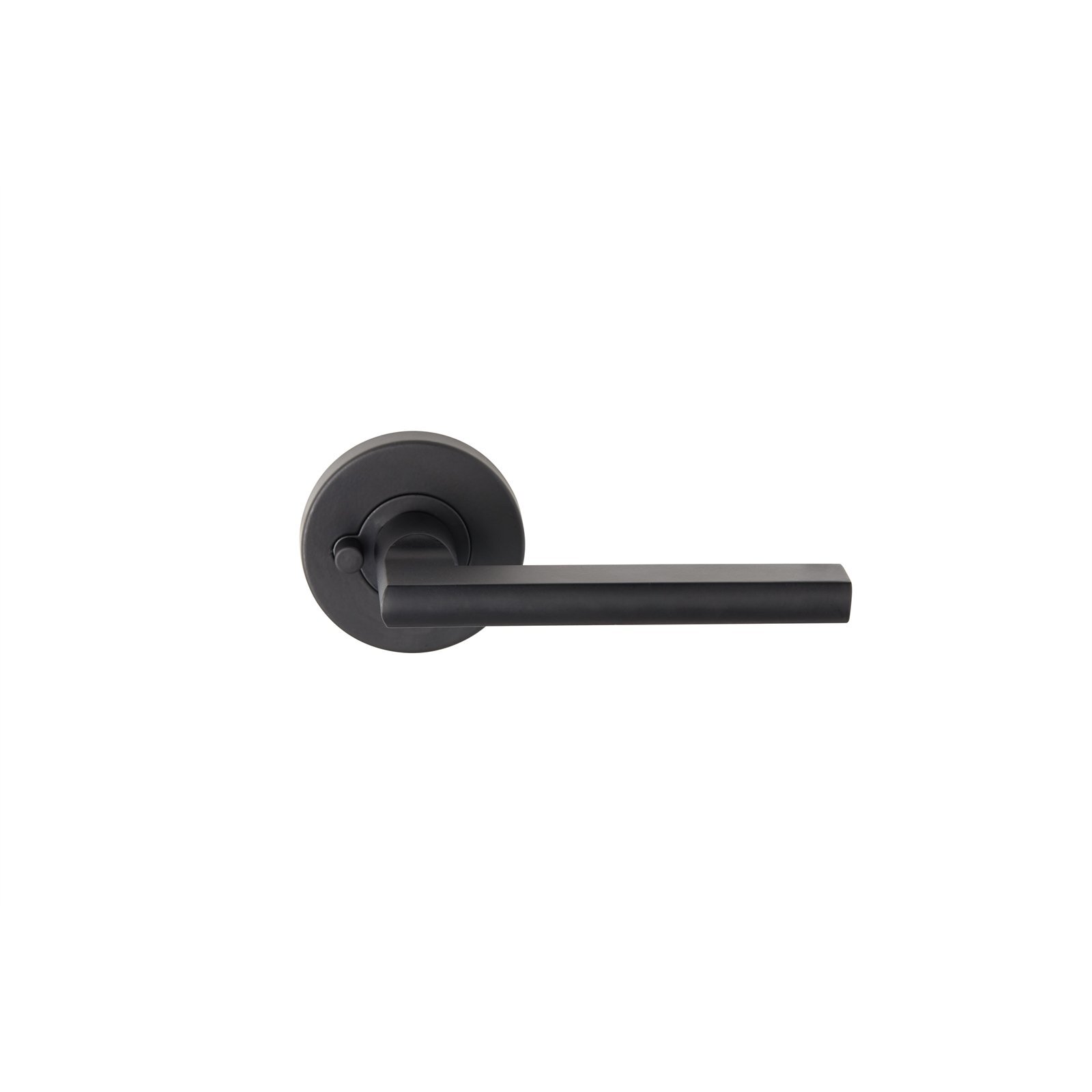 Delf Trade VP Matt Black Madrid Privacy Lever Set - Bunnings Australia