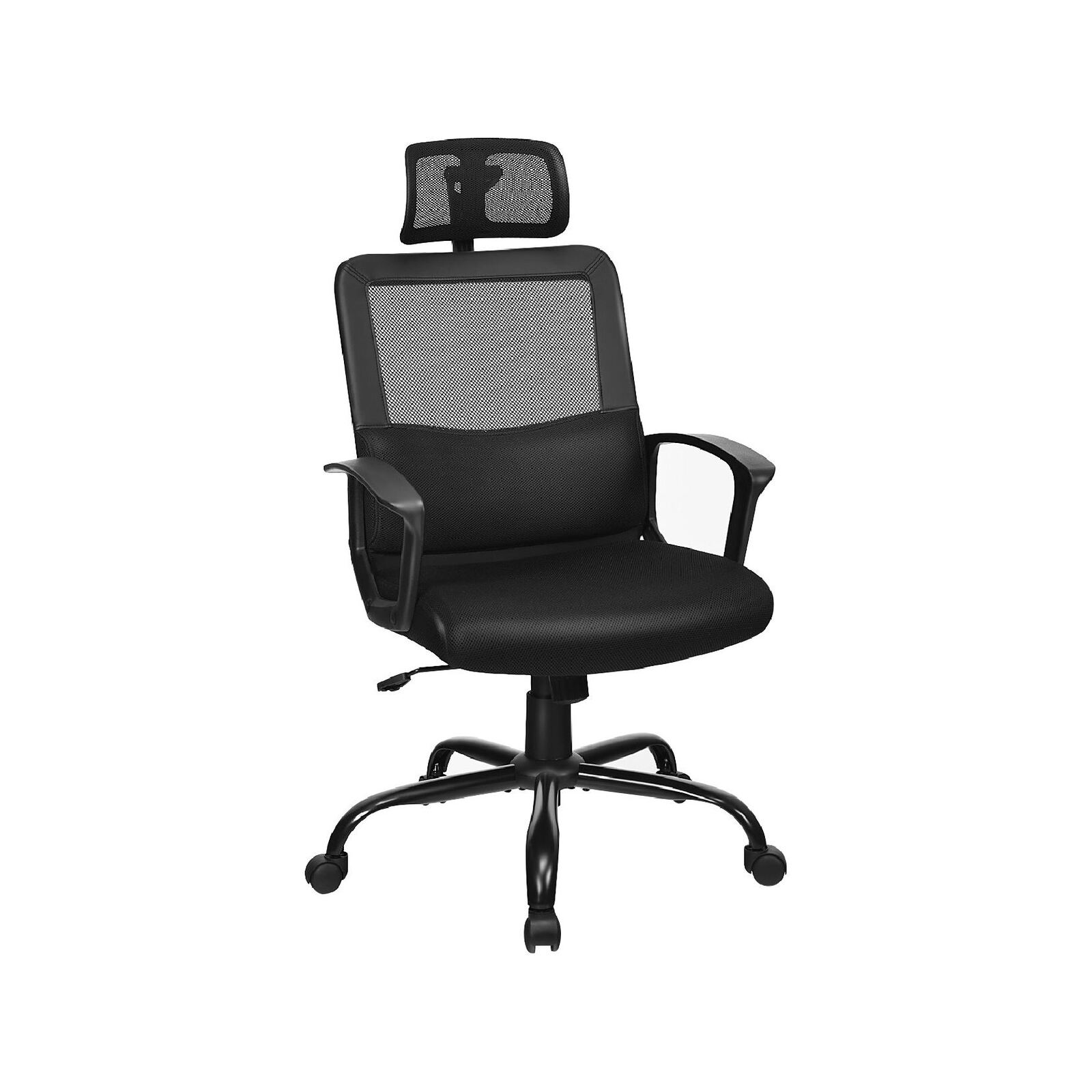 Costway Mesh Executive Computer Chair w/Adjustable Headrest - Bunnings ...