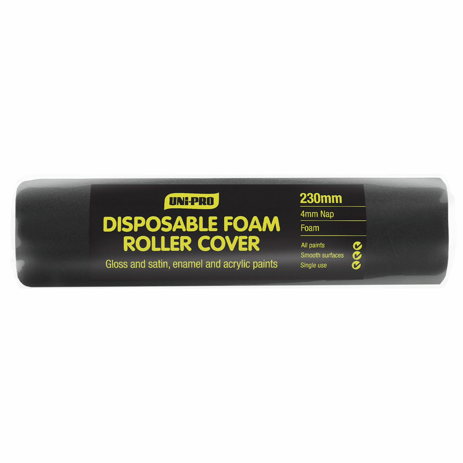 UNi-PRO 230mm 4mm Nap Disposable Foam Roller Cover - Bunnings Australia