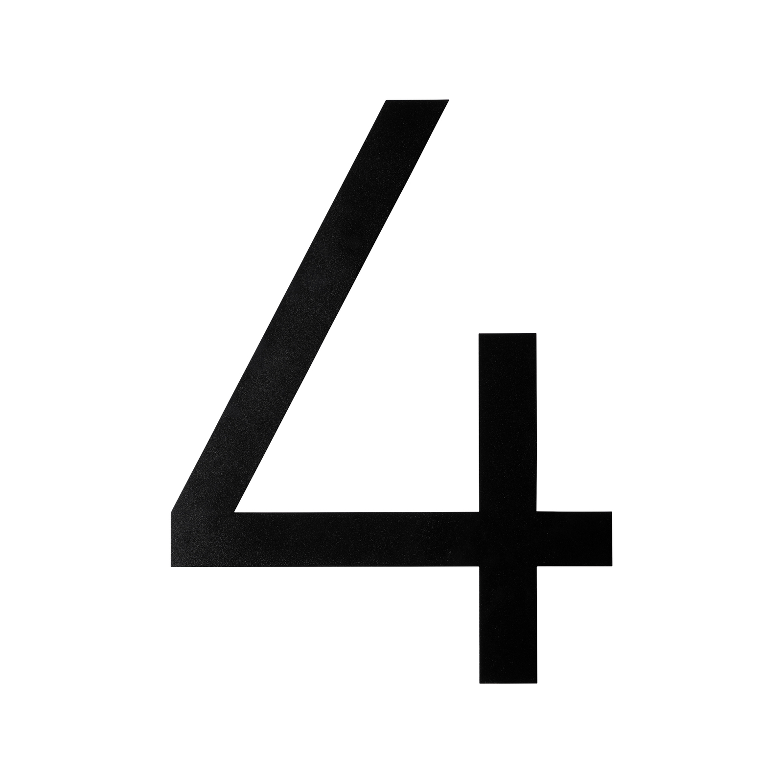 Sandleford 400mm Black Matte Gilroy Numeral 4 - Bunnings Australia