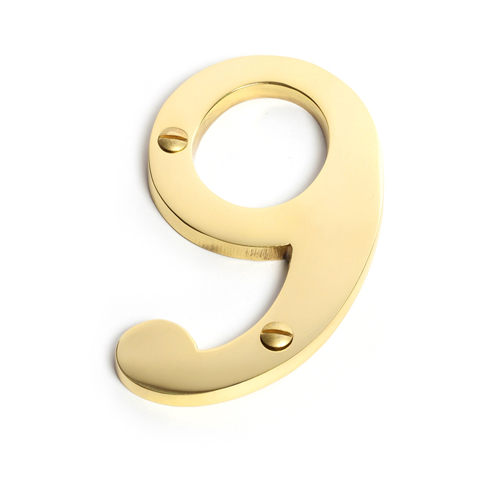 Sandleford 100mm Brass House Number 9 - Bunnings Australia