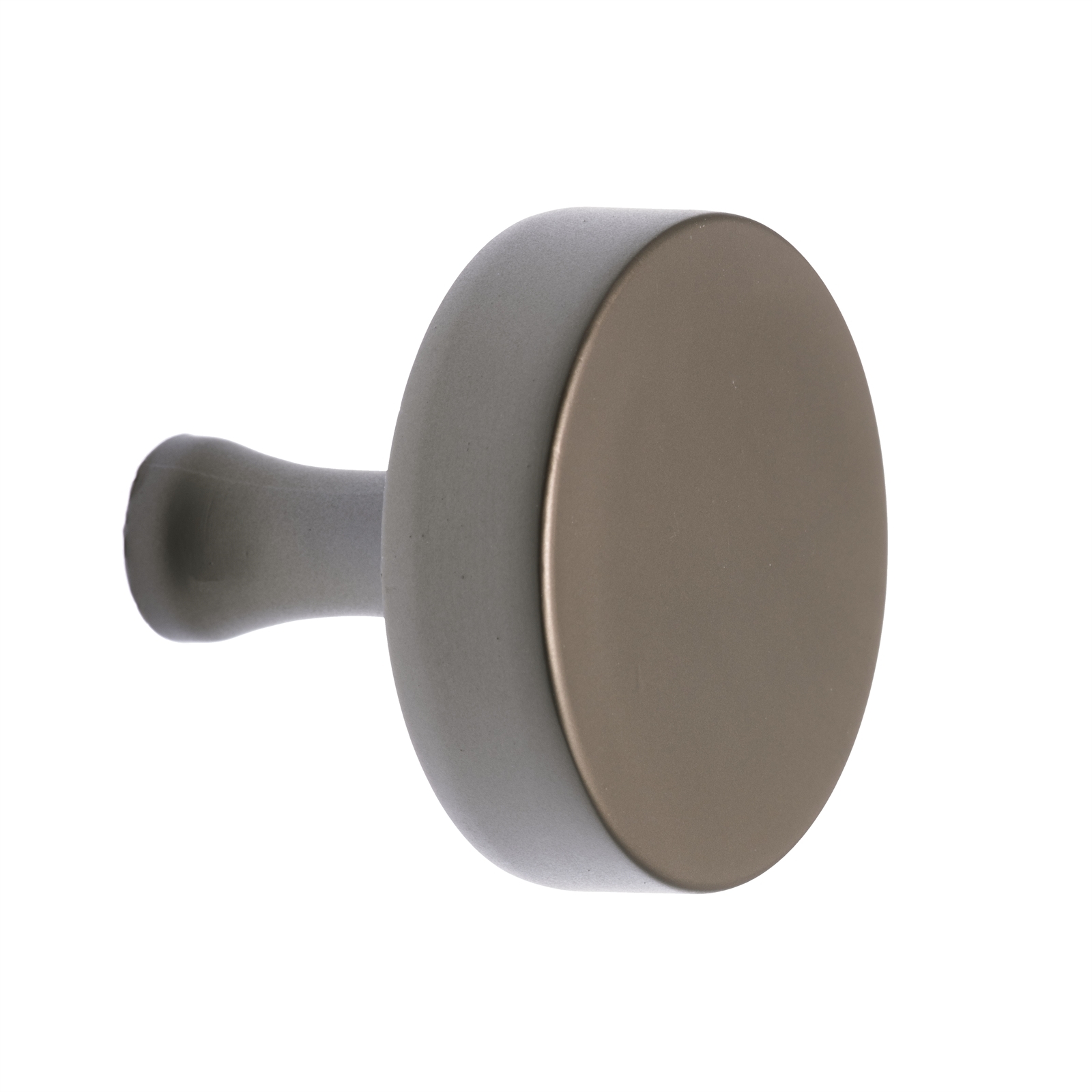 Lane 32mm Gun Metal Thick Round Knob - Bunnings Australia