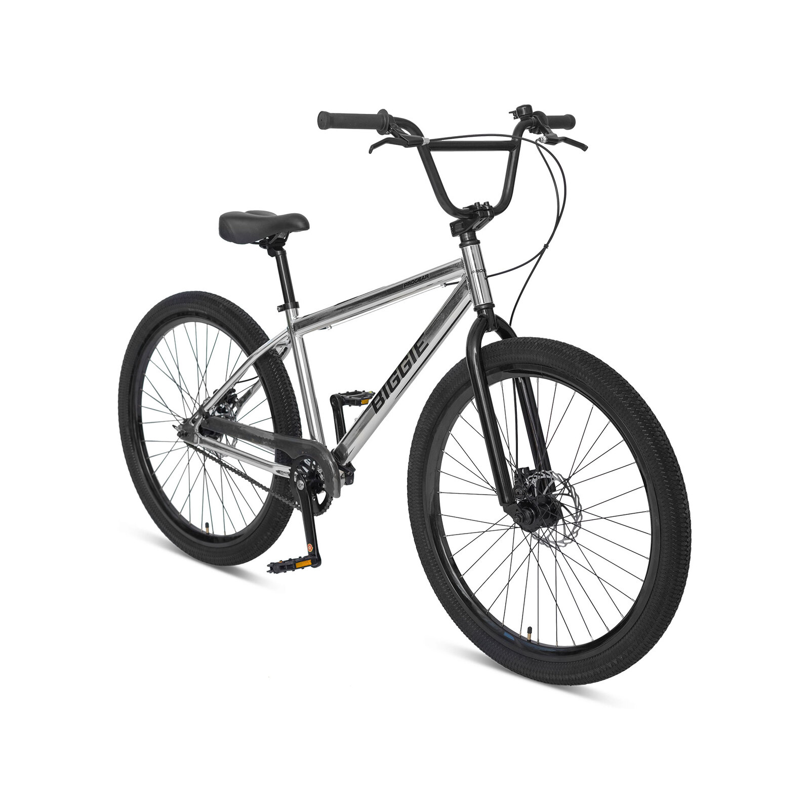 Progear 27.5" Biggie BMX Bike in Chrome - Bunnings Australia