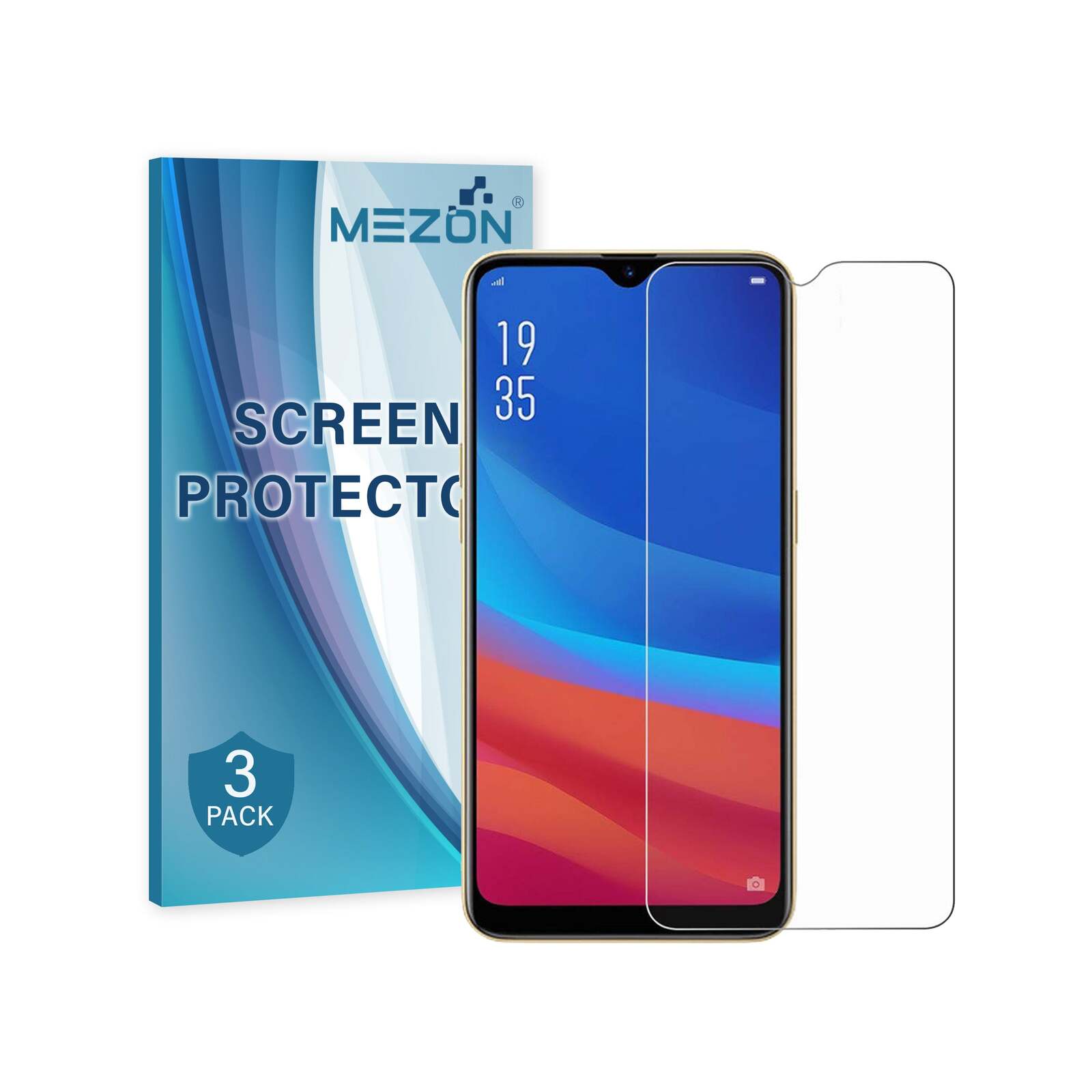 3 Pack MEZON OPPO AX5s Ultra Clear Film Screen Protectors - Bunnings ...