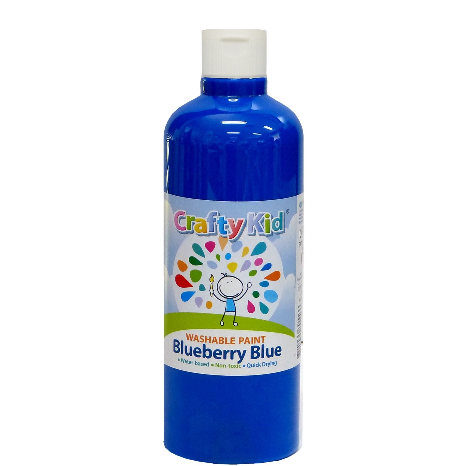 Boyle 500ml Blueberry Blue Crafty Kid Washable Paint - Bunnings Australia