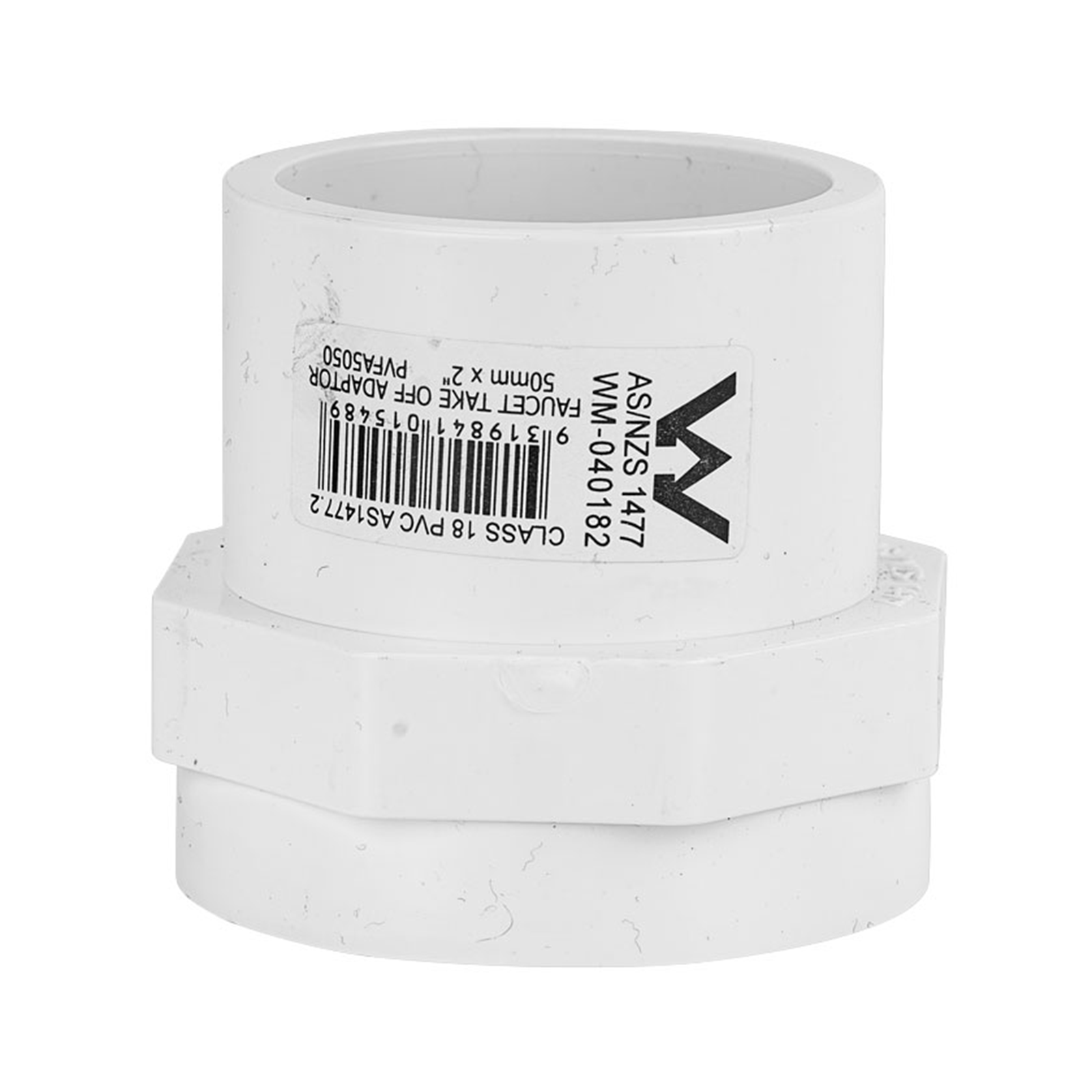 Holman 50mm x 2" PVC Press Female Thread Adaptor - Bunnings Australia