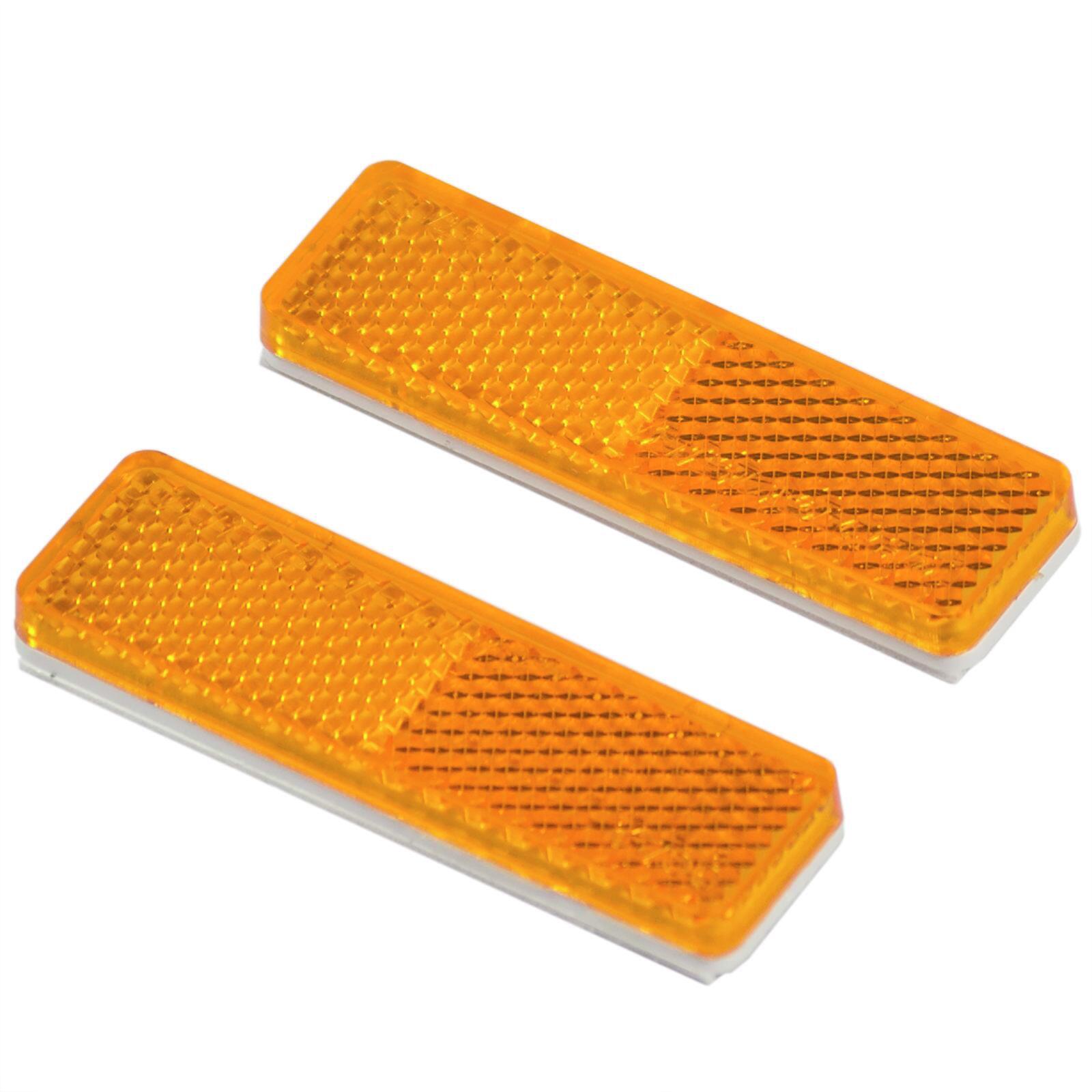 Goliath 70 x 25 x 7mm Amber Reflector - Bunnings Australia