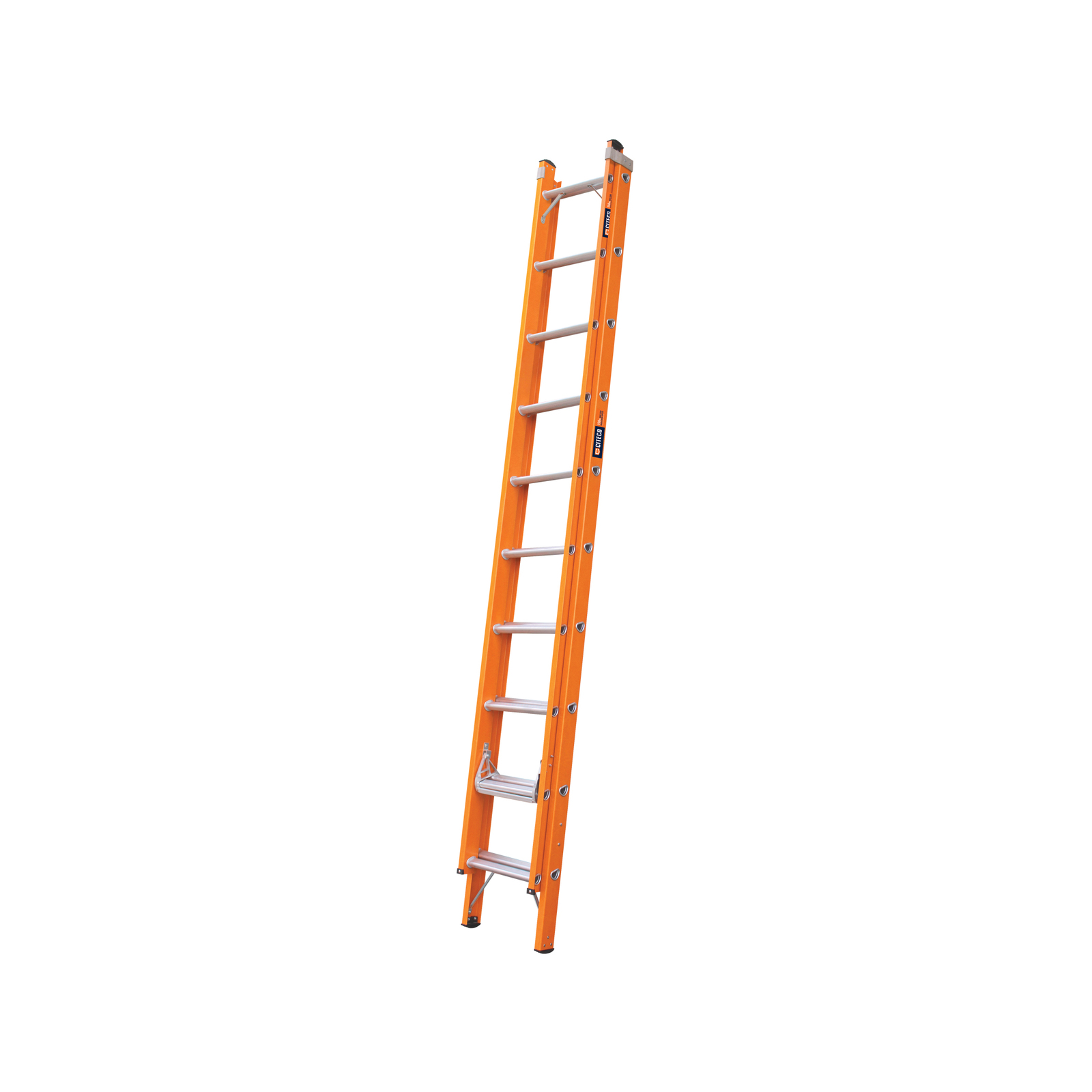 CITECO 3.1 - 5.3m 150kg Industrial Extension Fibreglass Ladder ...