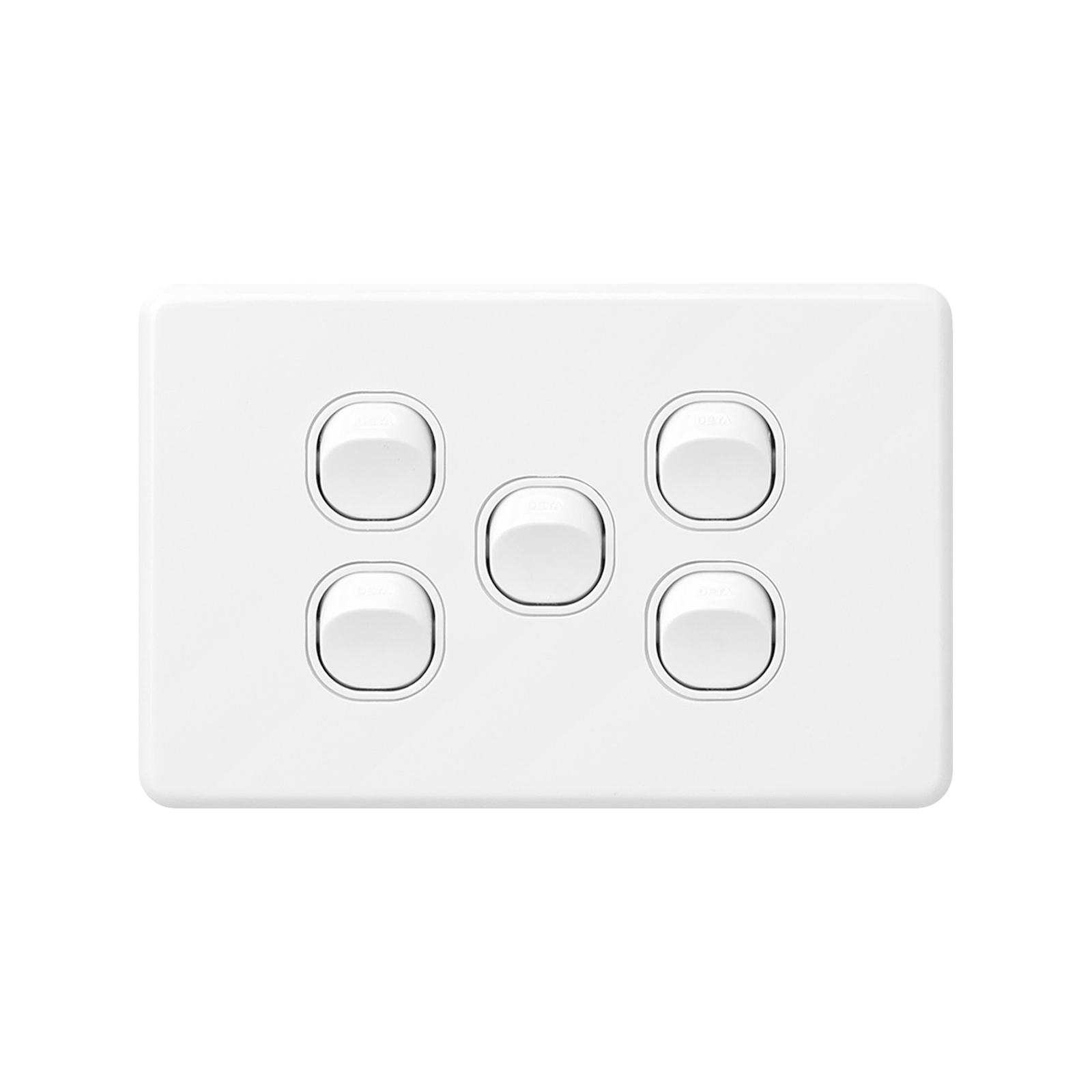 DETA X6 White Five Switch - Bunnings Australia