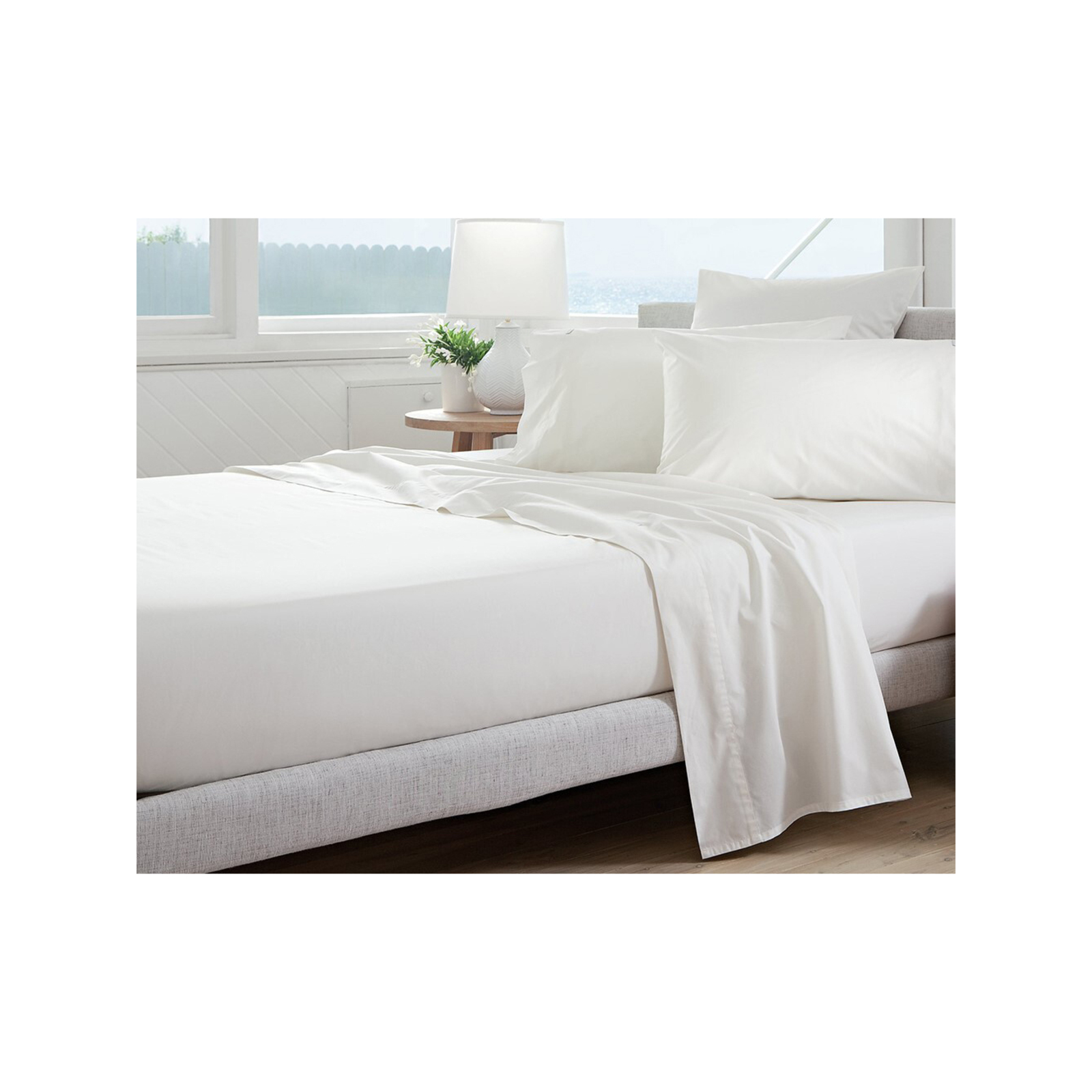 Jason Commercial Single X-Long Bed Cotton Deluxe Fitted Sheet 91x203cm ...