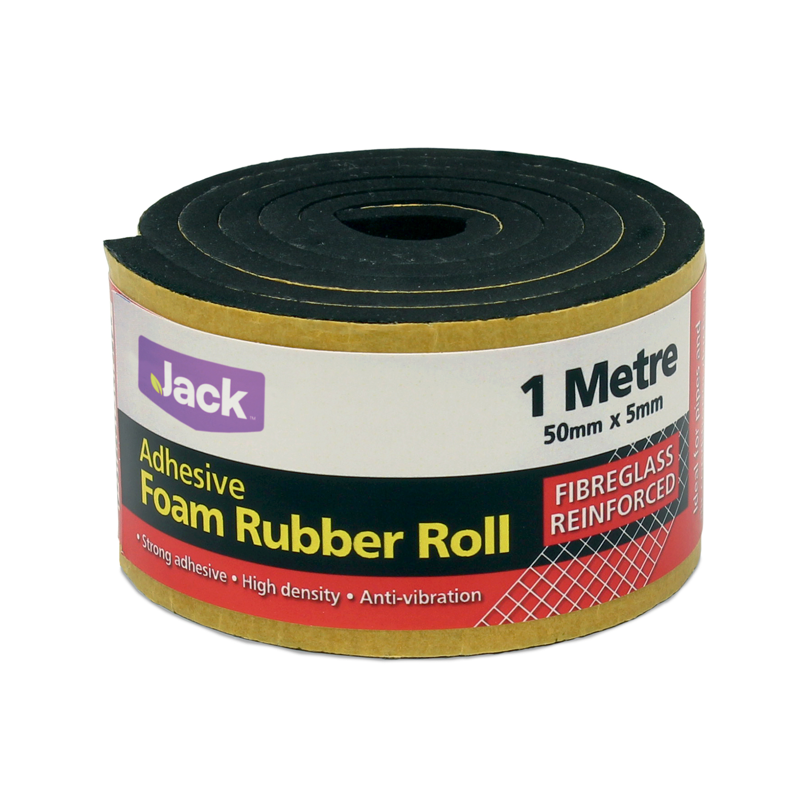 Jack 50 x 5mm x 1m Adhesive Rubber Foam - Bunnings New Zealand