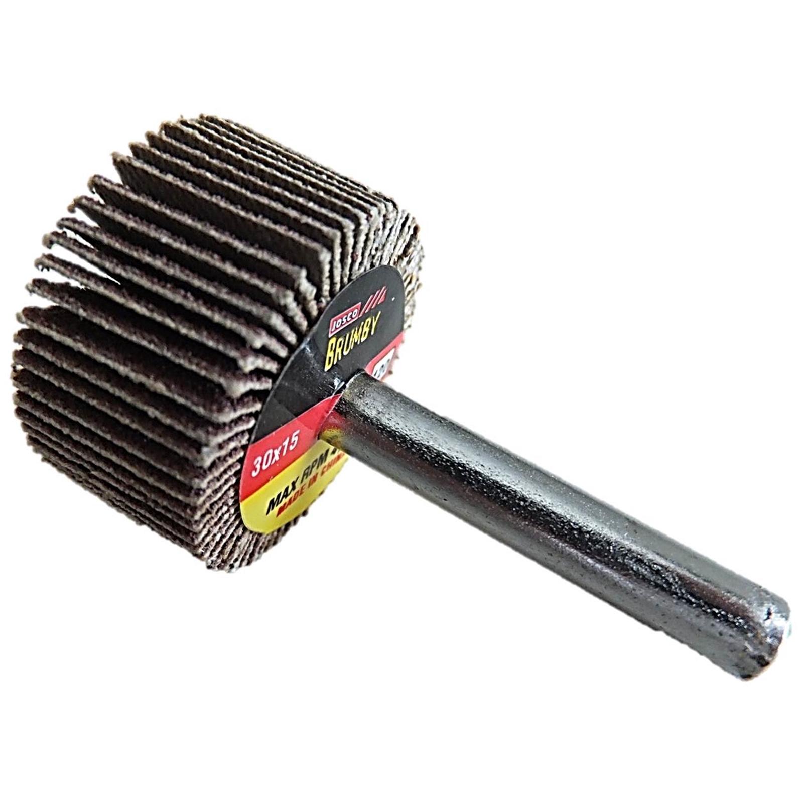 Josco 30mm 120 Grit Fine Sanding Flap Wheel - Bunnings Australia