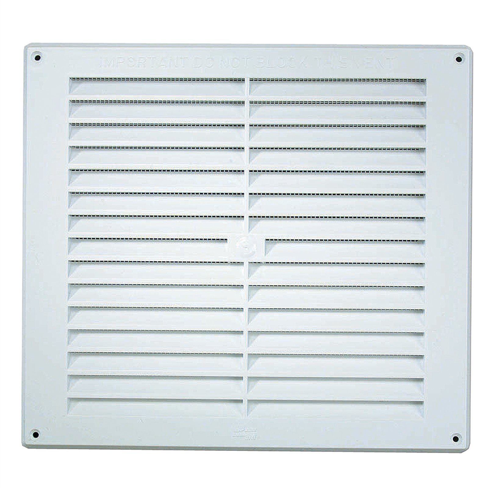 Haron 235 x 230mm White Wall Vent - Bunnings Australia