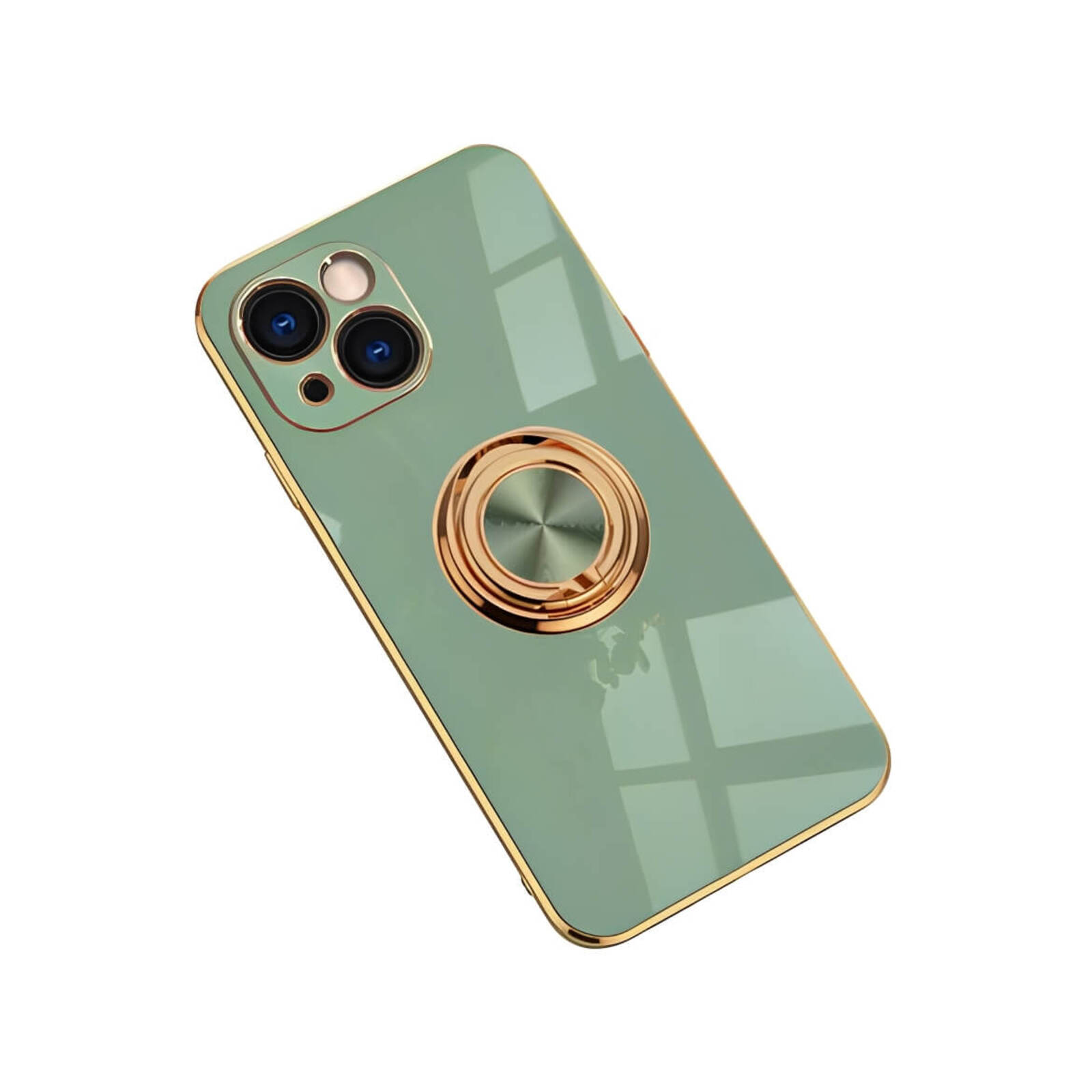 Iphone Ring Case 14 Ring Case Green Luxury Cover - Bunnings Australia