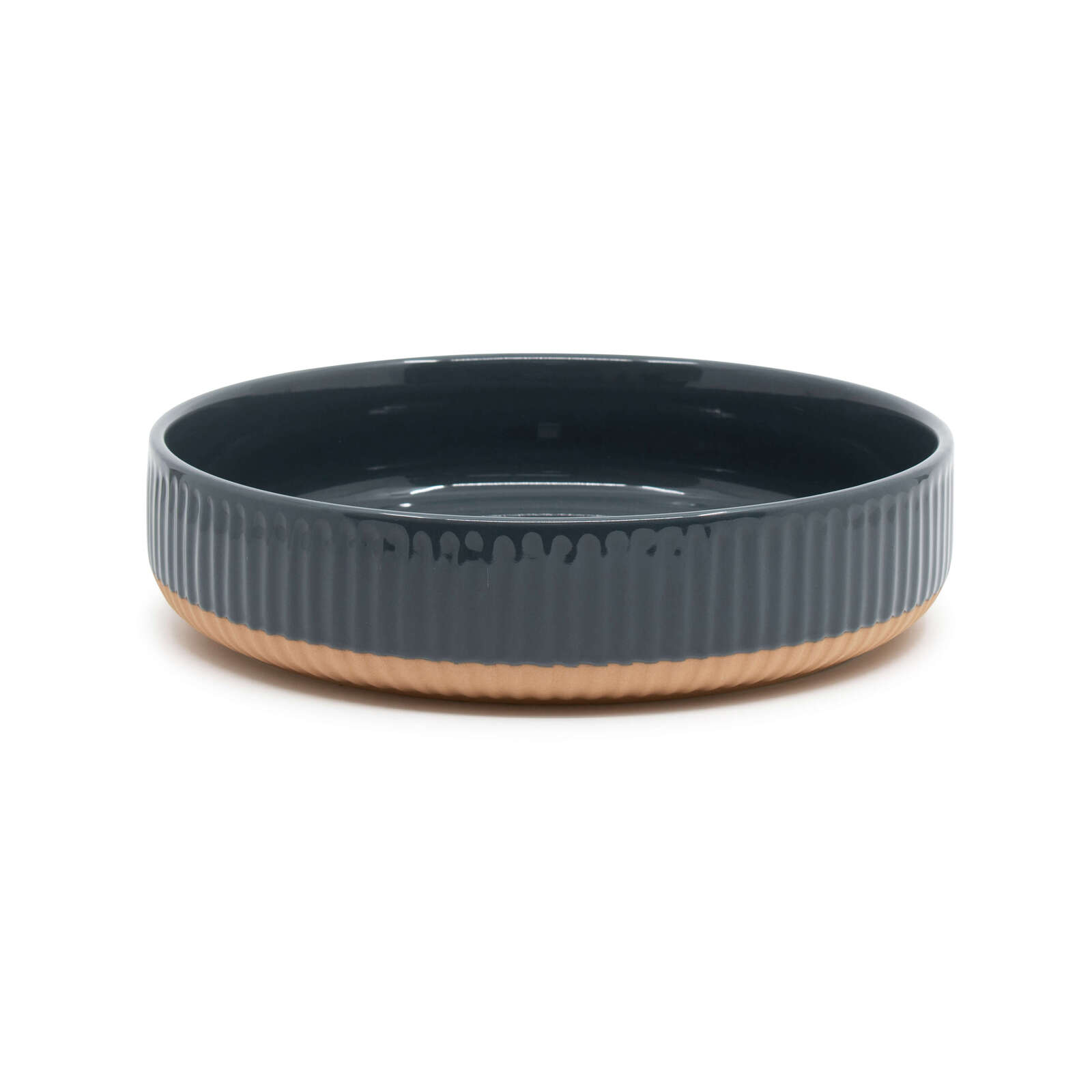 Amana Round Pie Dish 24 x 6cm - Carbon - Bunnings Australia