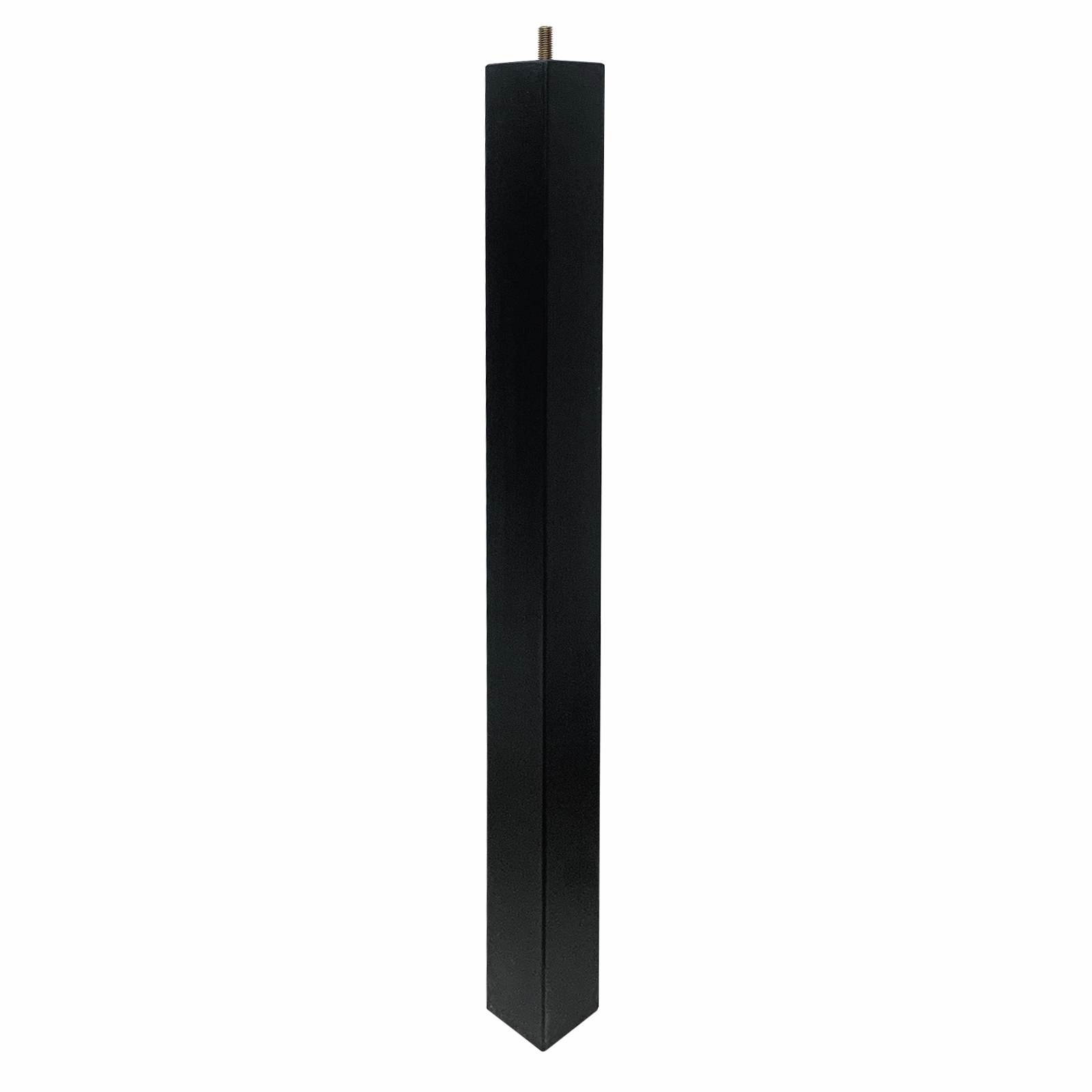 Adoored 53 x 53 x 710mm Black Square Pine Furniture Leg - Bunnings ...