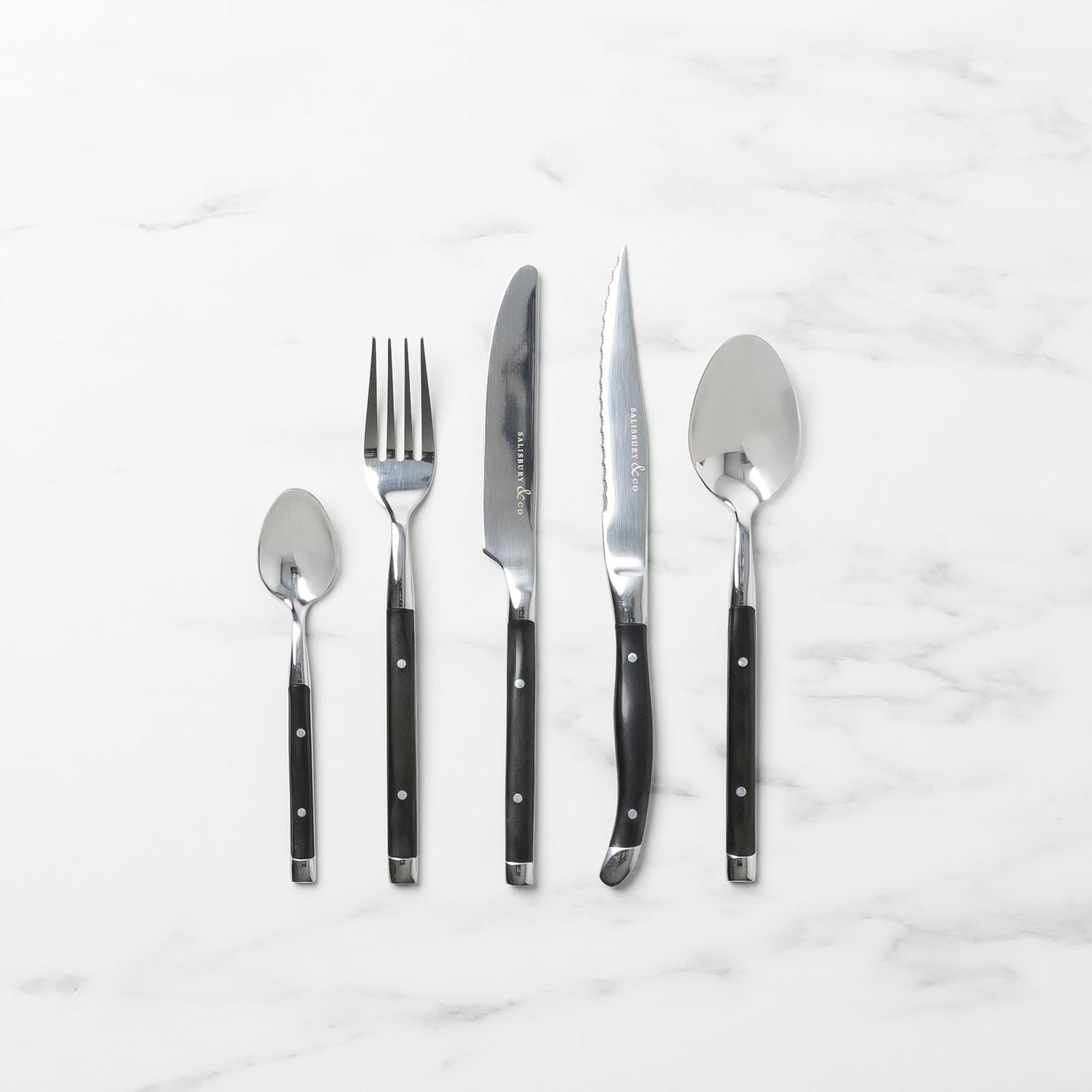 Salisbury & Co Bistro Cutlery Set 40pc - Bunnings Australia