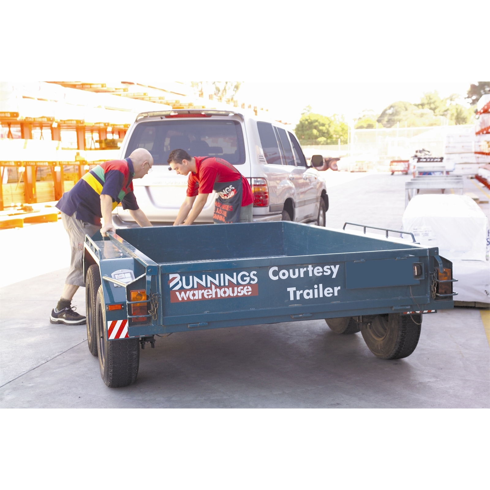 For Hire: 6 x 4 Courtesy Trailer 2 Hour Limit - Bunnings Australia