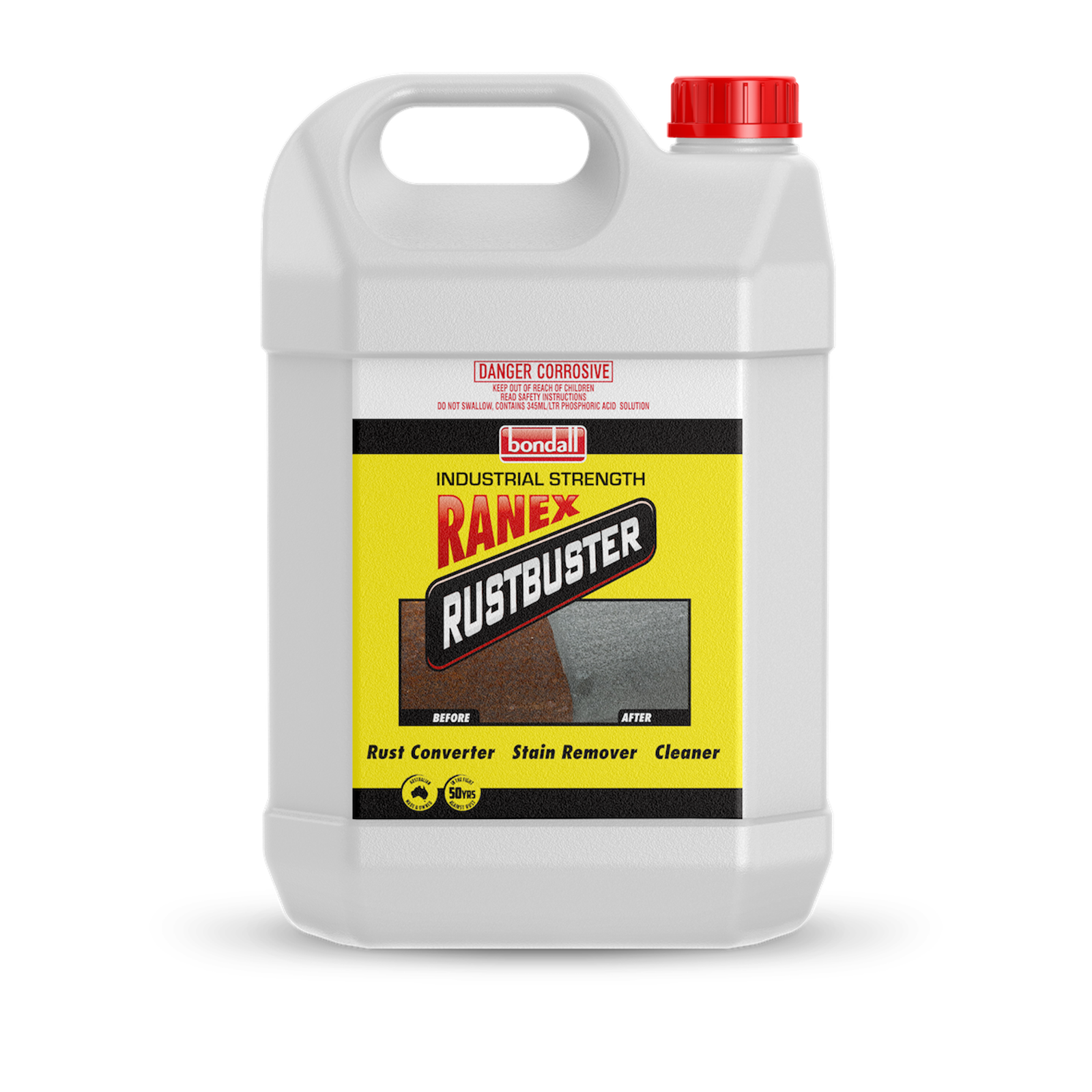 Bondall 4L Ranex Rustbuster Rust Converter - Bunnings Australia