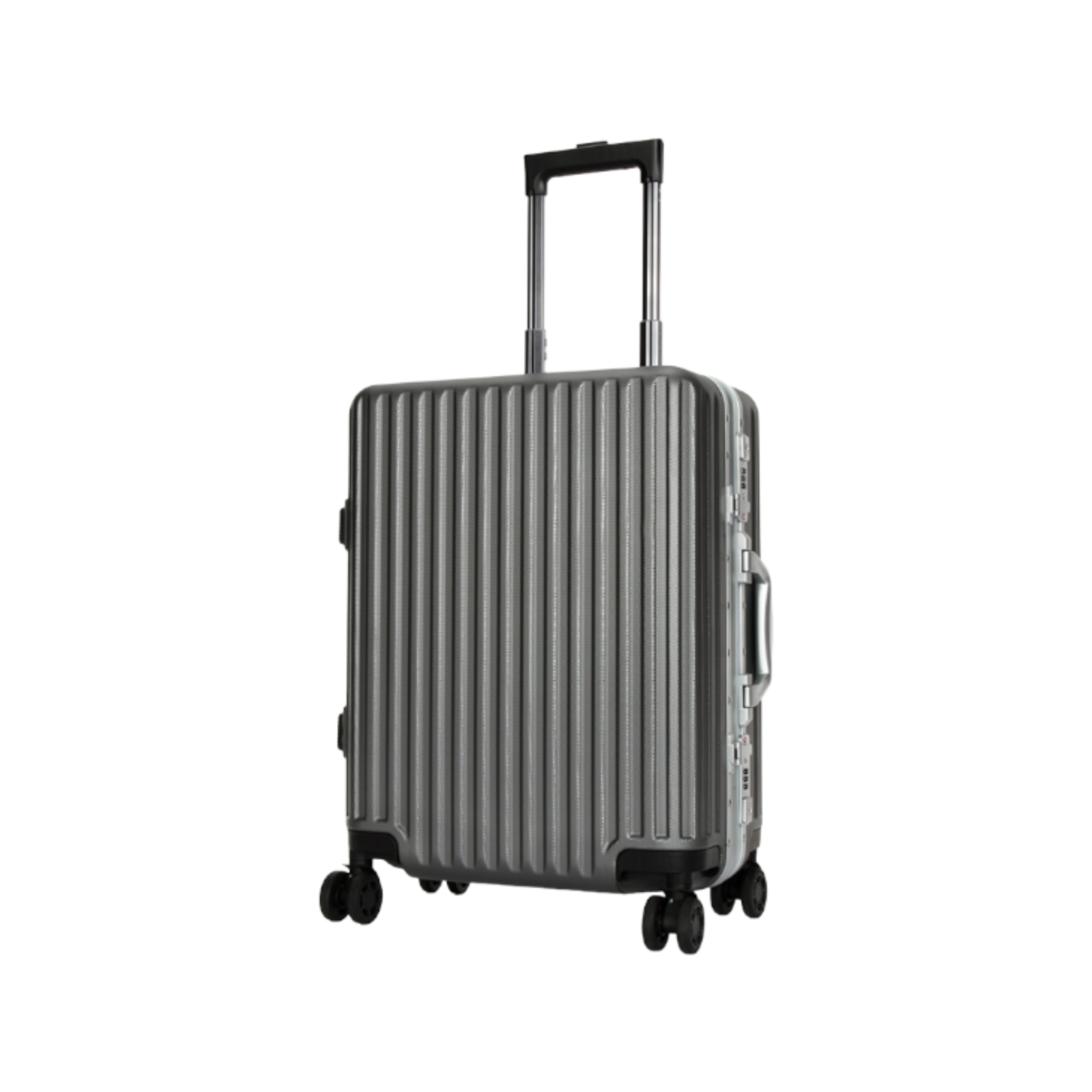 Swiss Aluminum Luggage Suitcase with TSA locker Carry On HardCase 20 ...