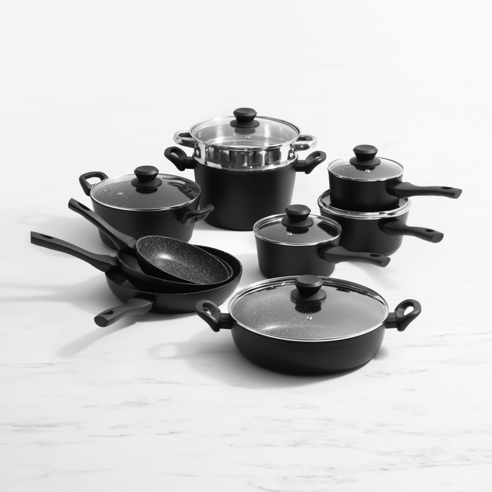 Wolstead Stonetek 10pc Non Stick Cookware Set - Bunnings Australia