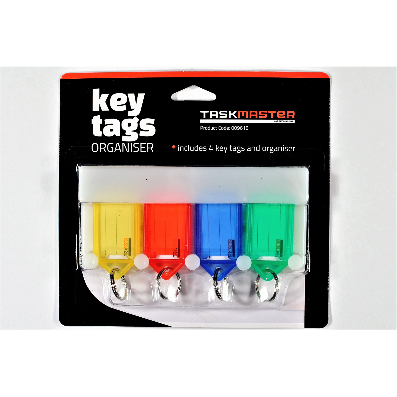 Taskmaster Key Tag Organiser - 4 Pack - Bunnings Australia